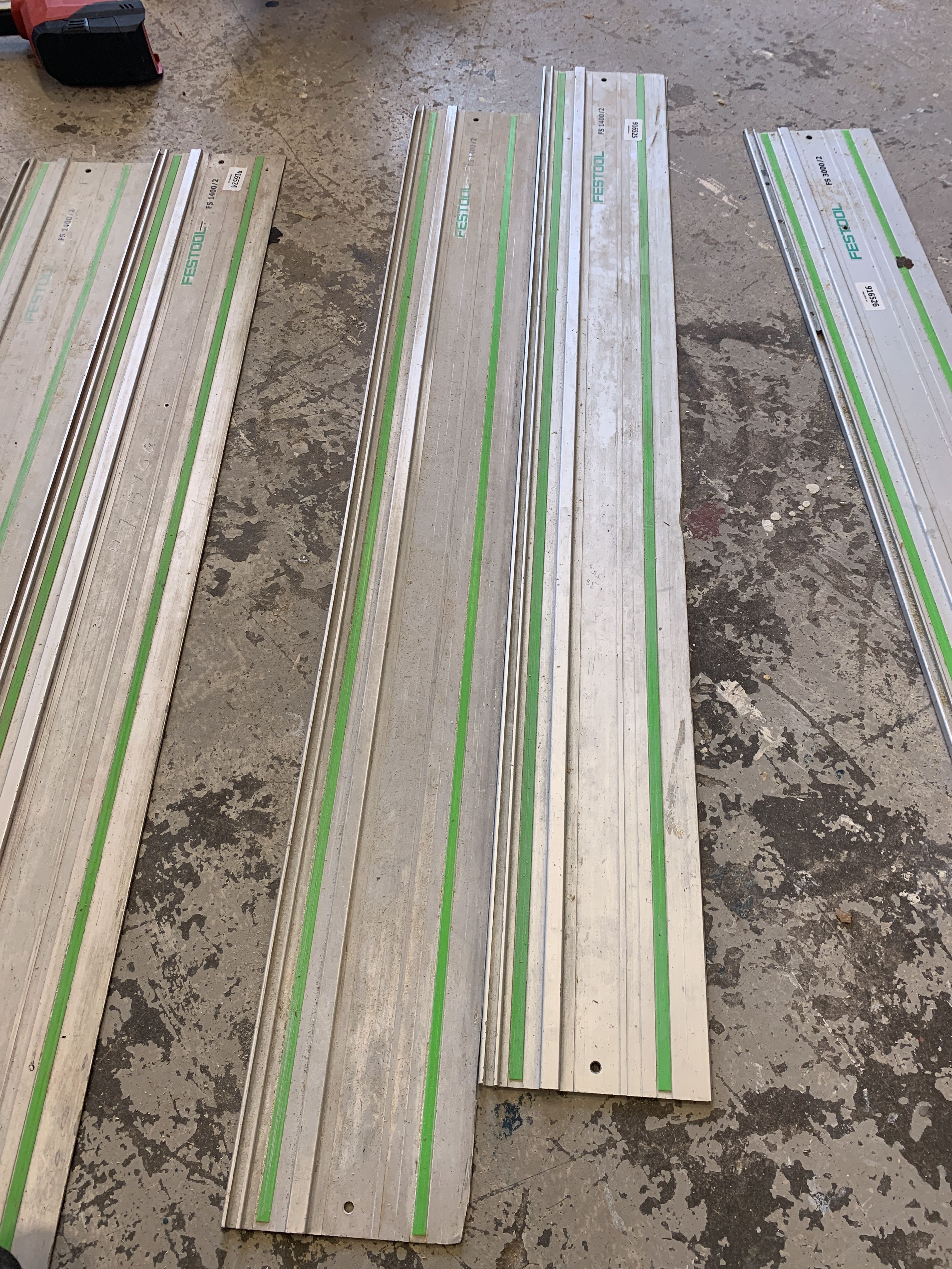 Styrskenor 2 st Festool FS1400/2 - Auktioner online - Nätauktioner ...