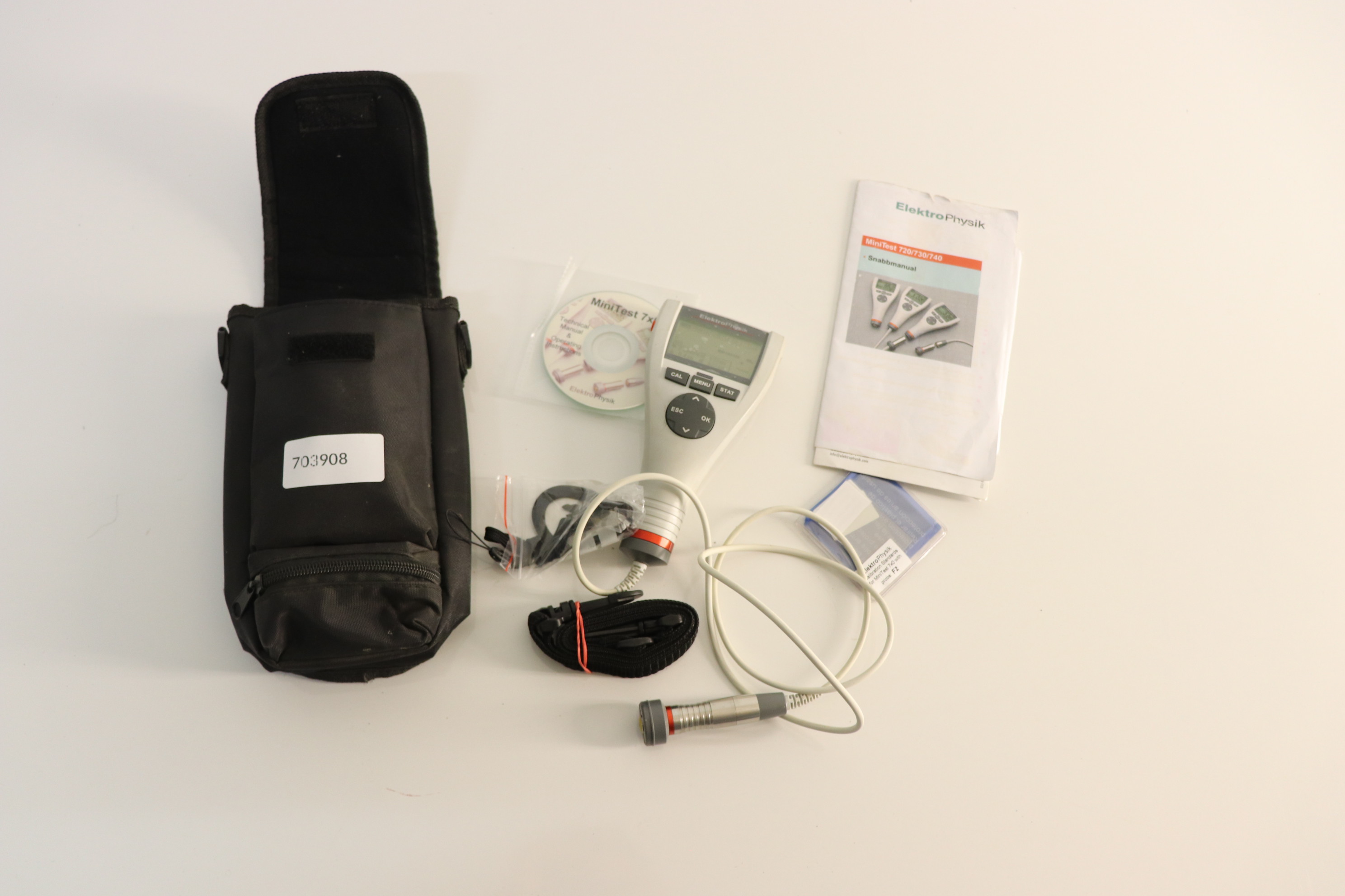 ElektroPhysik MiniTest 730/Sensor F2 - Auktioner online - Nätauktioner ...