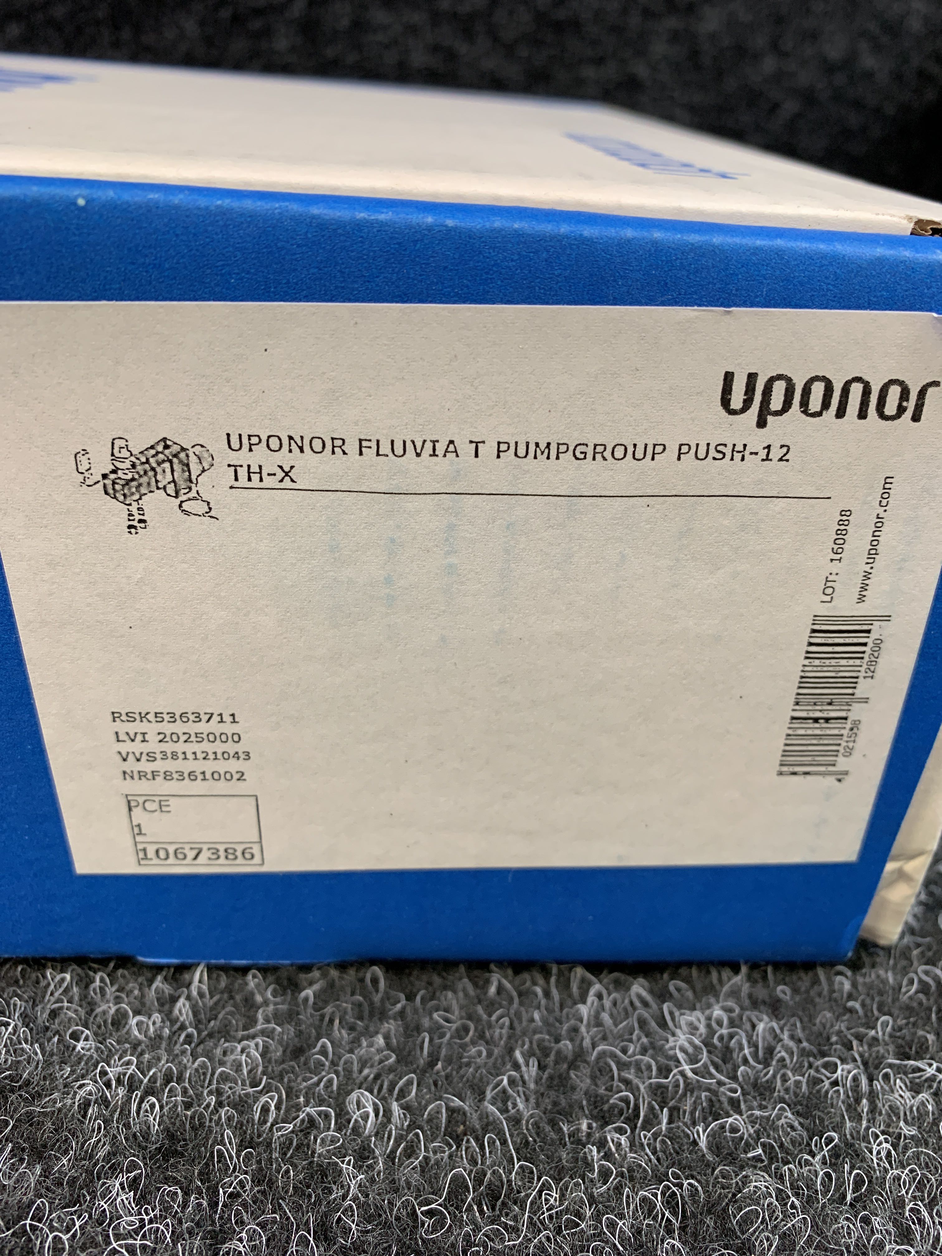 Pumpgrupp Uponor Fluvia T Push-12 TH-X - Auktioner online ...
