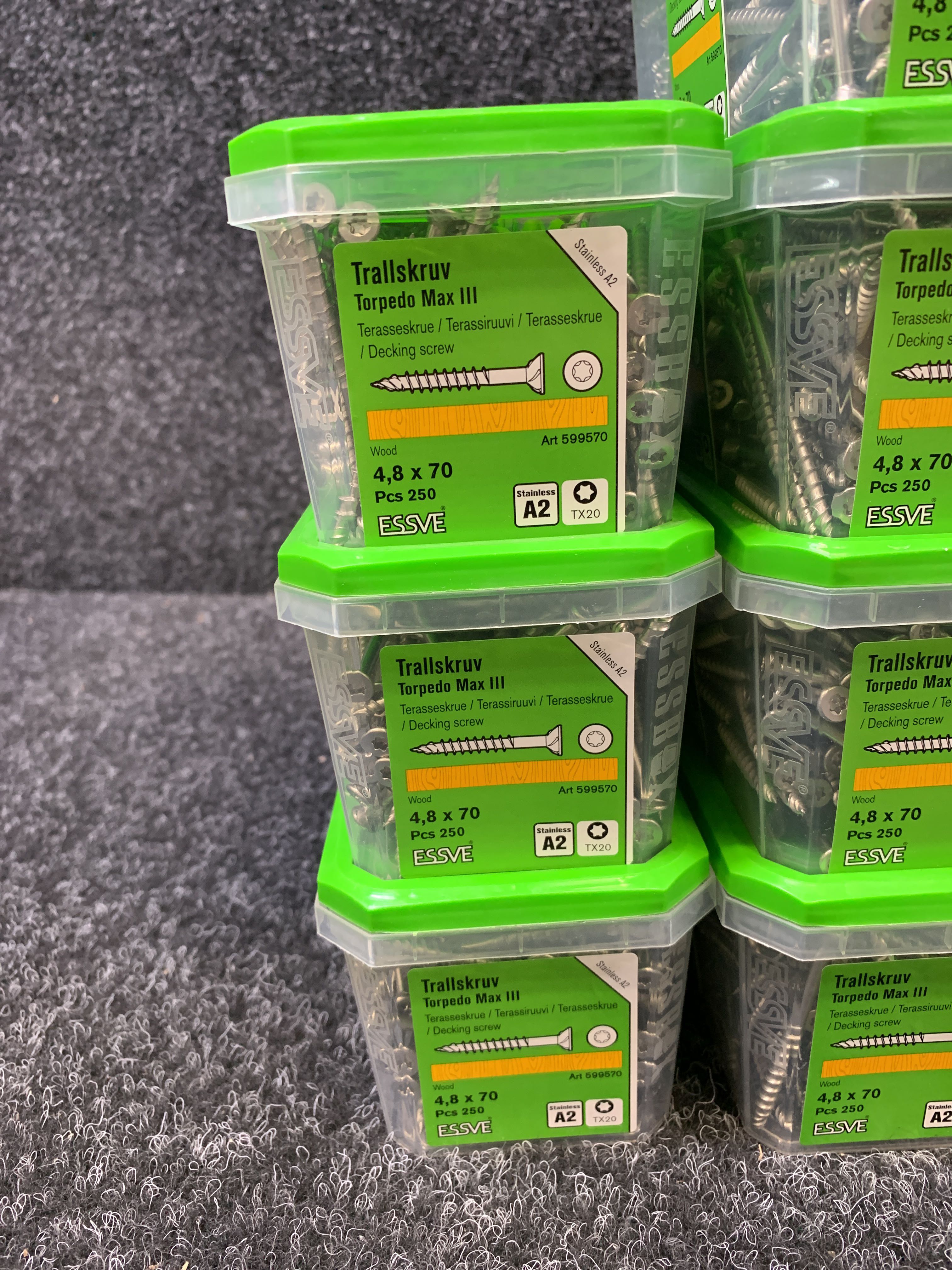 Sortiment med trallskruv Essve - Auktioner online - Nätauktioner ...