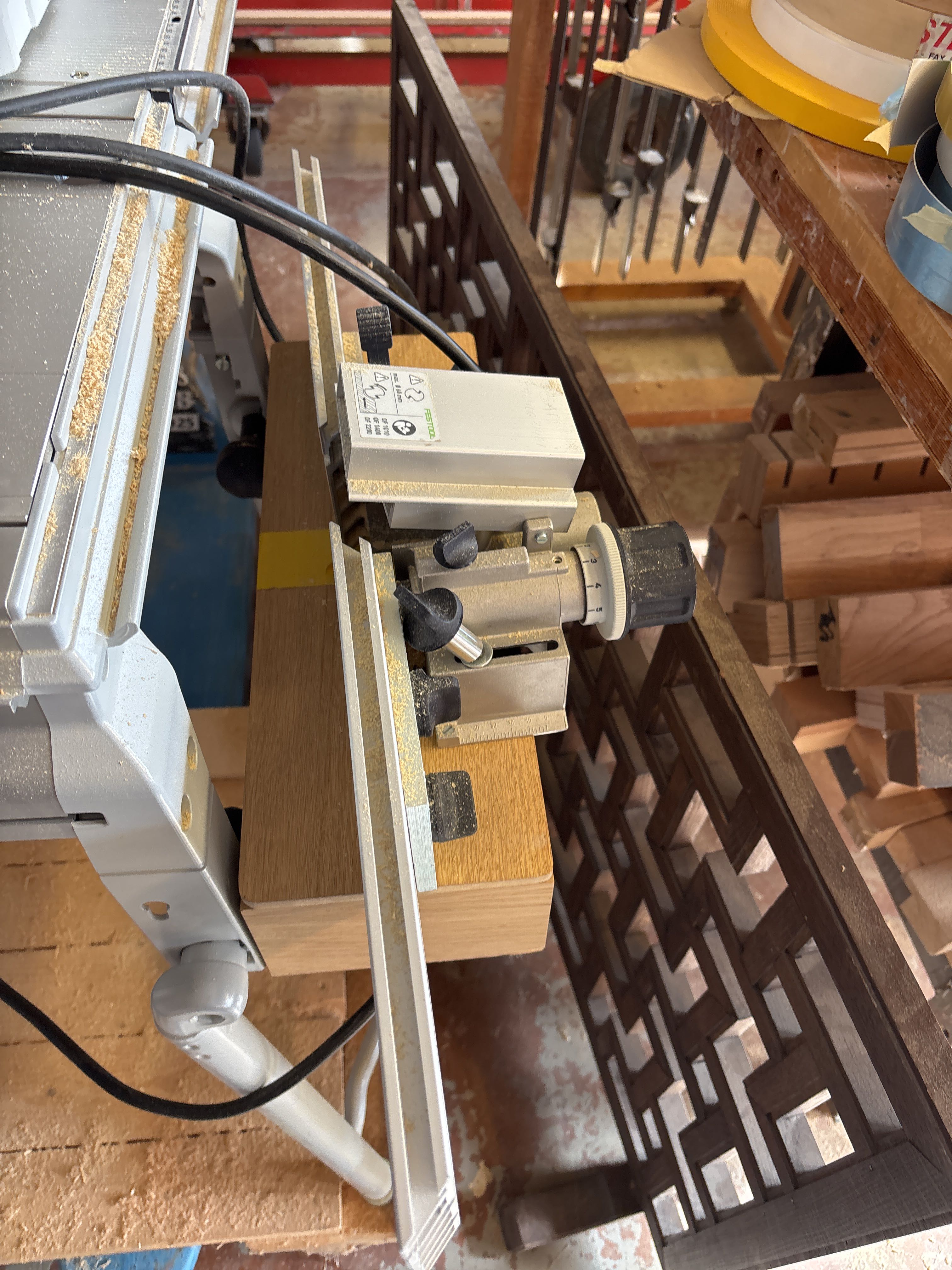 Handheld router with router table and accessories - Festool OF 2200 EB ...