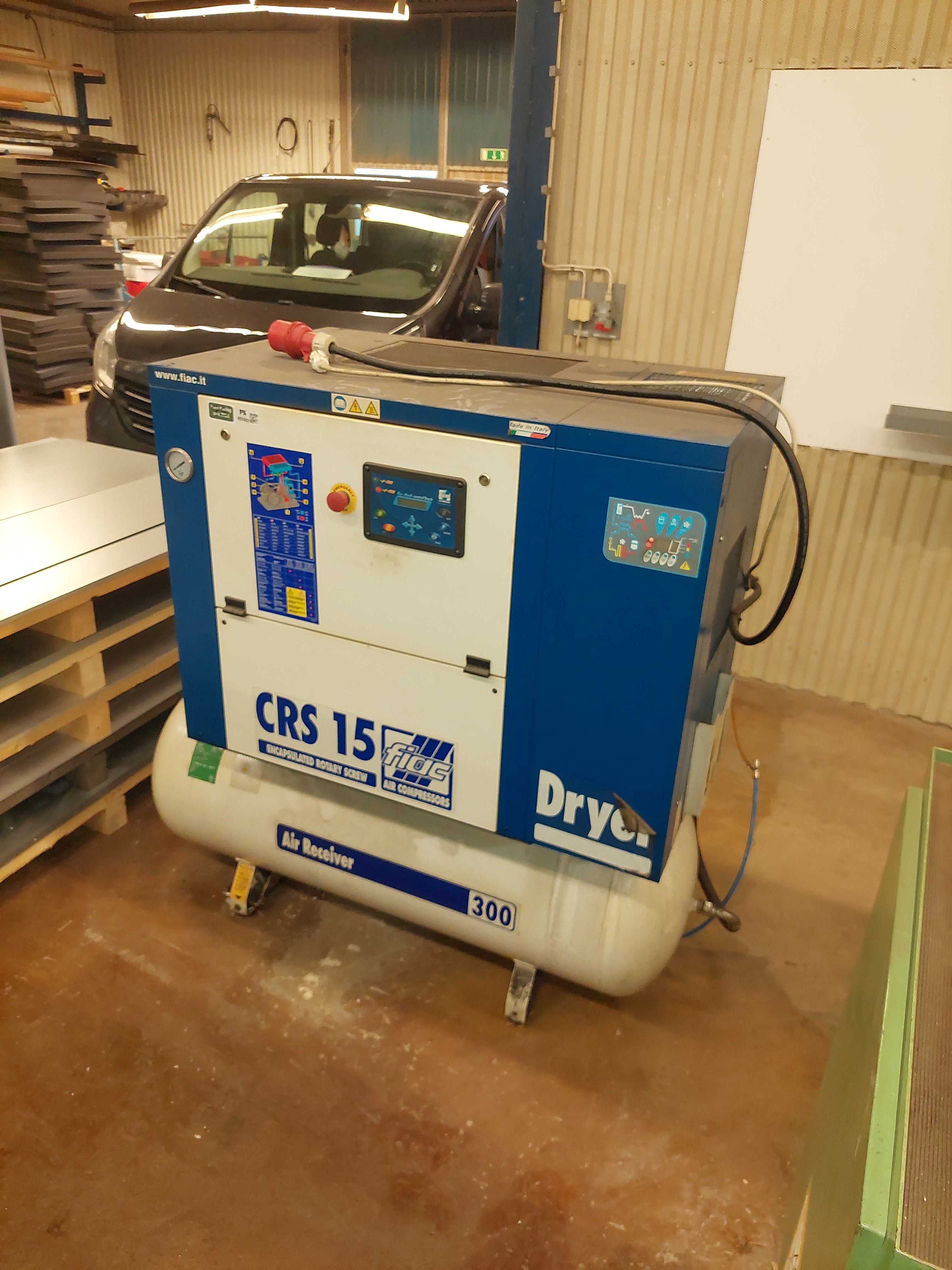 Kompressor FIAC CRS 15 med Air Receiver 300 - Auktioner online ...