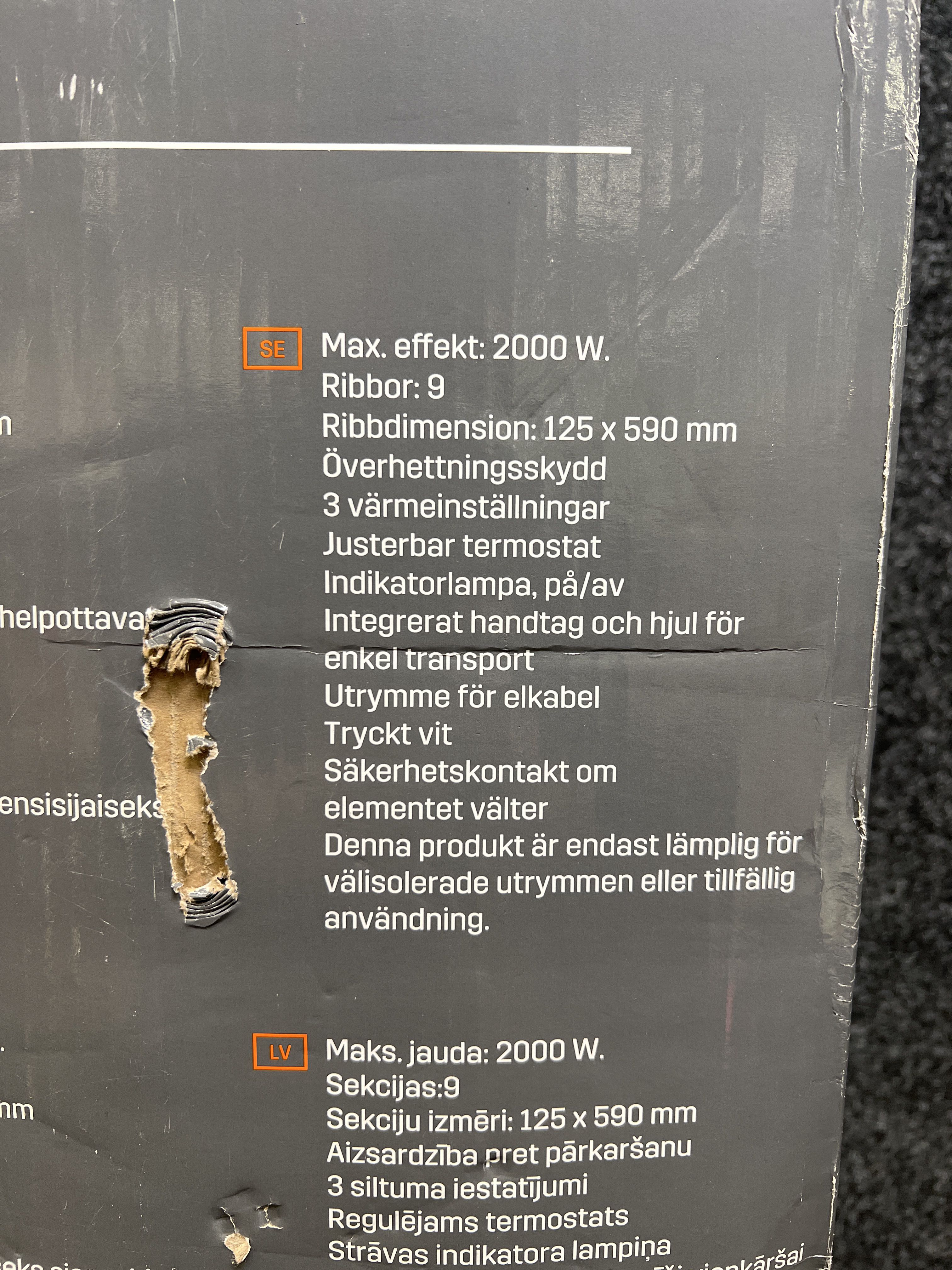 Oljefylld Elradiator Prof 2000W - Auktioner online - Nätauktioner ...
