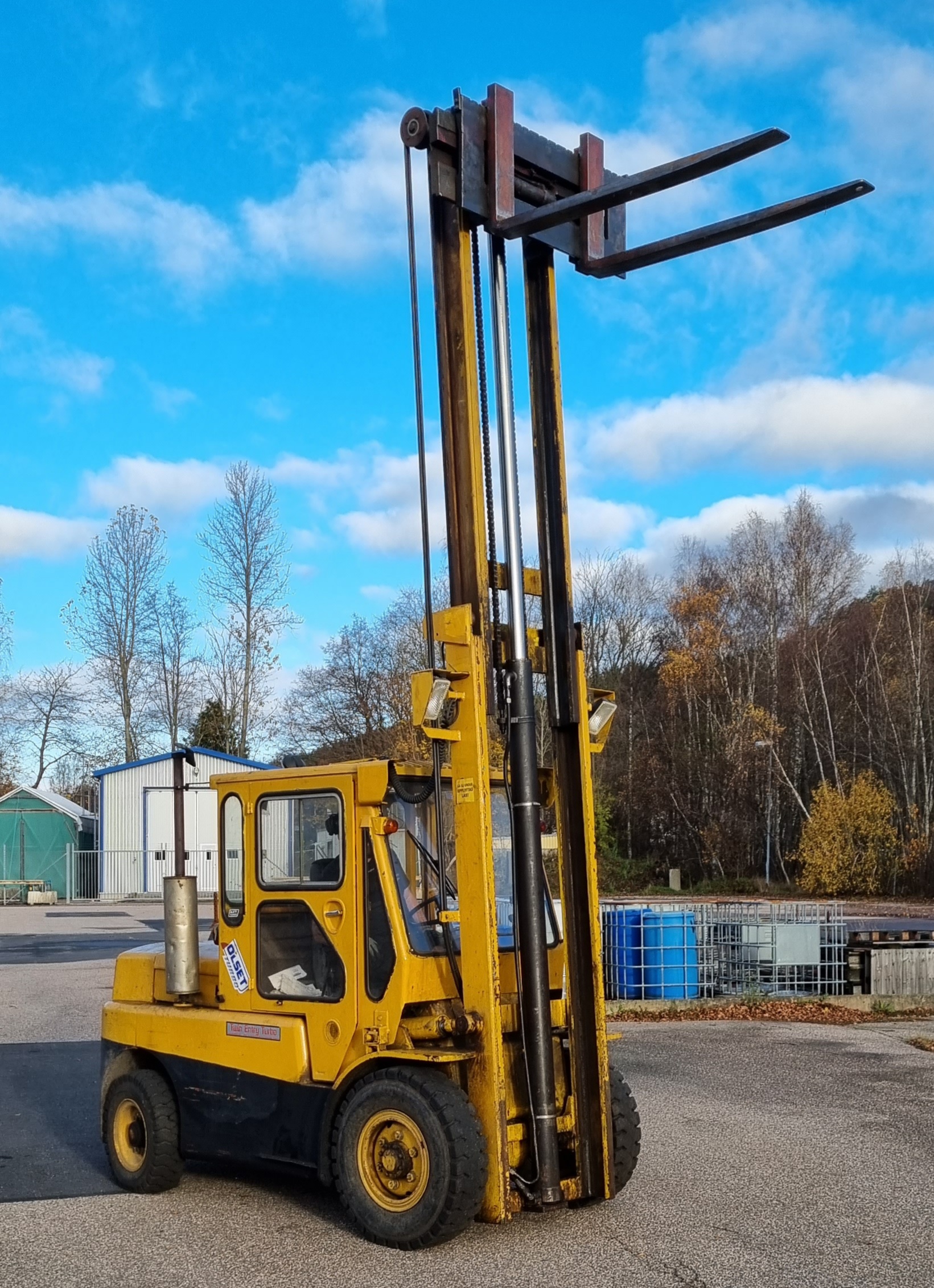 Counterbalance Forklift Hyster H80C -70s, 6560 Hours - PS Auction - We ...