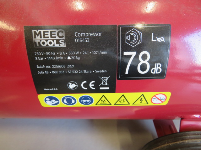 Kompressor Meec tools - Auktioner online - Nätauktioner ...