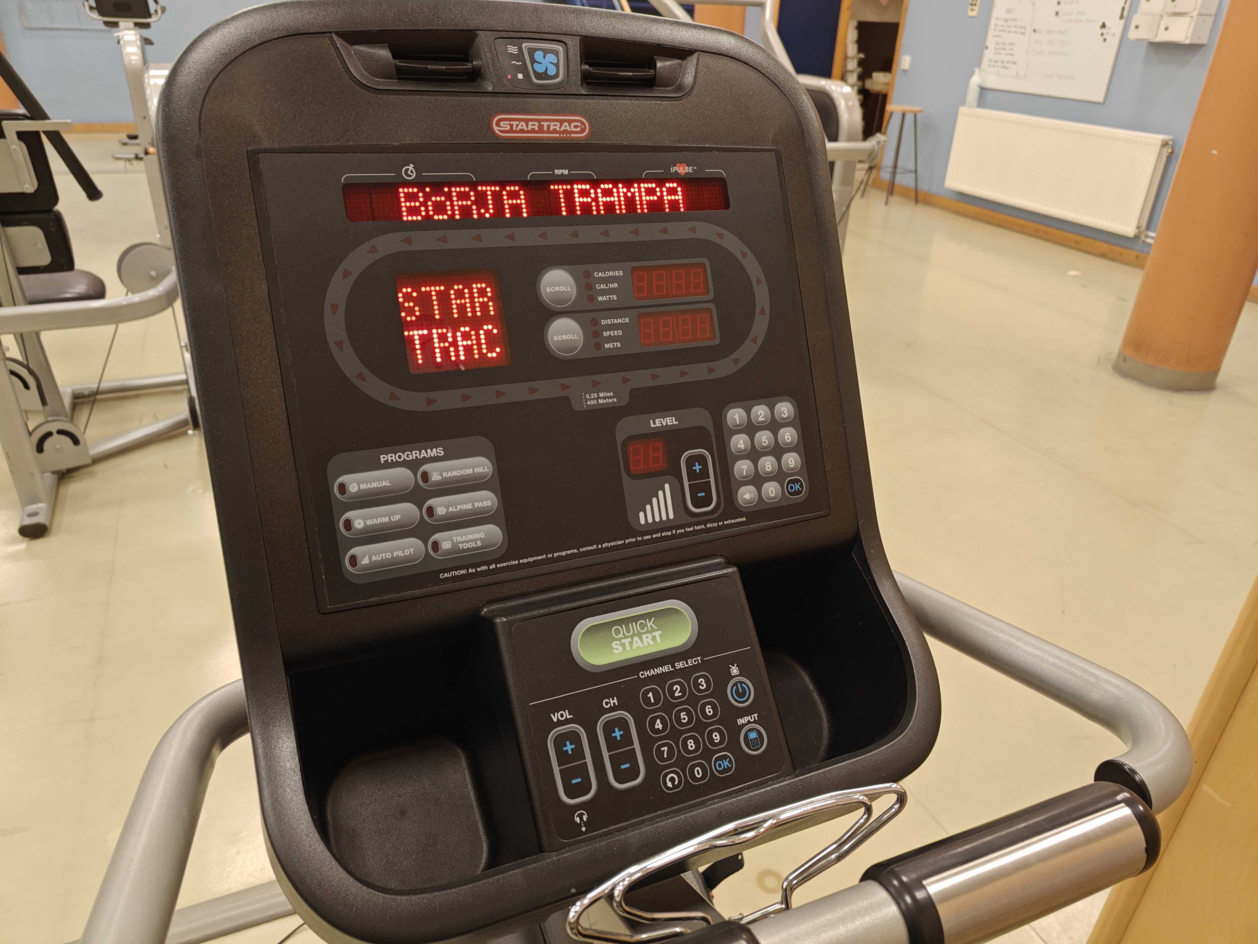 Recumbent exercise bike - Star Trac - PS Auction - We value the future - Largest in net auctions