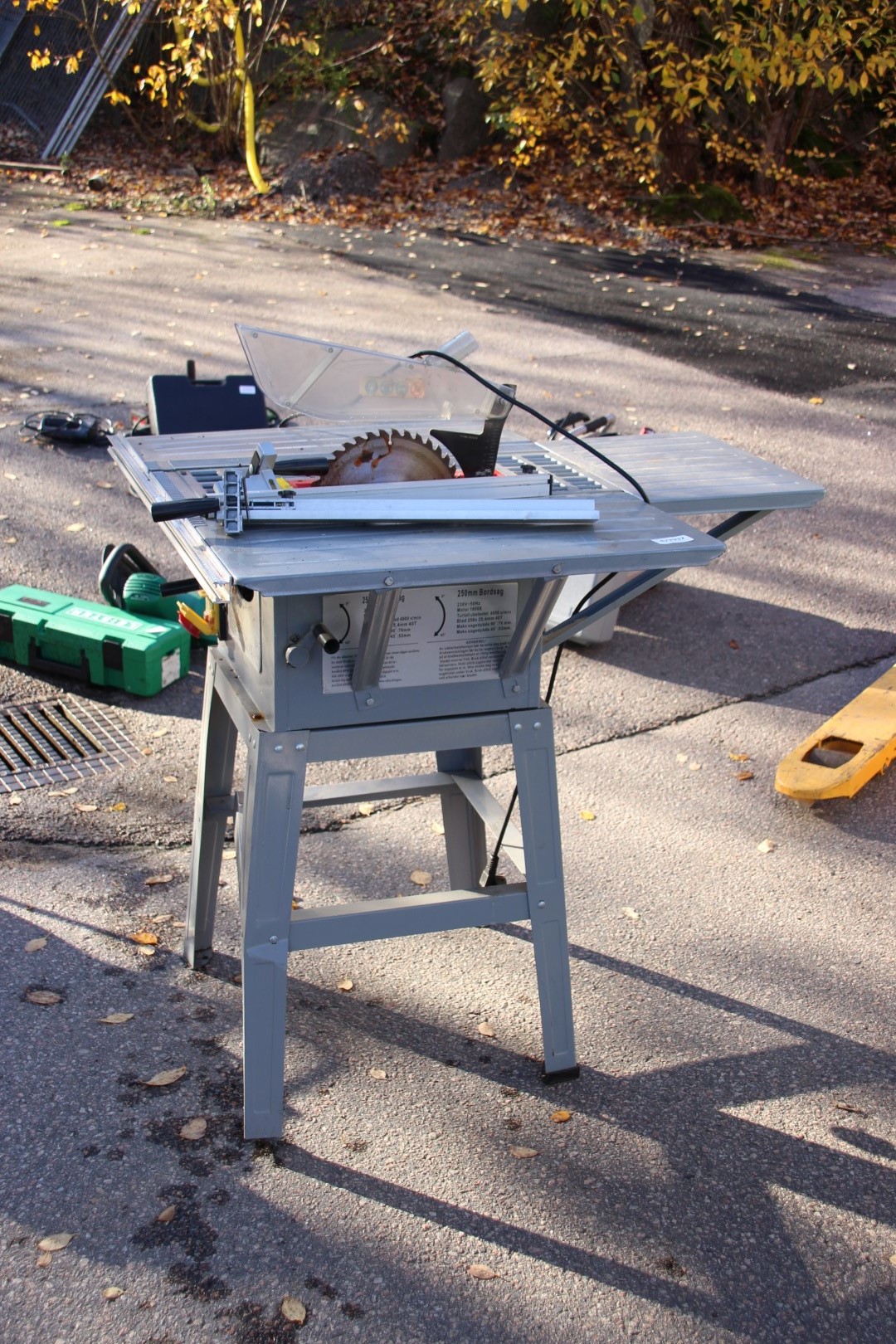 Bordsåg Meec 250mm - Auktioner online - Nätauktioner & Konkursauktioner ...