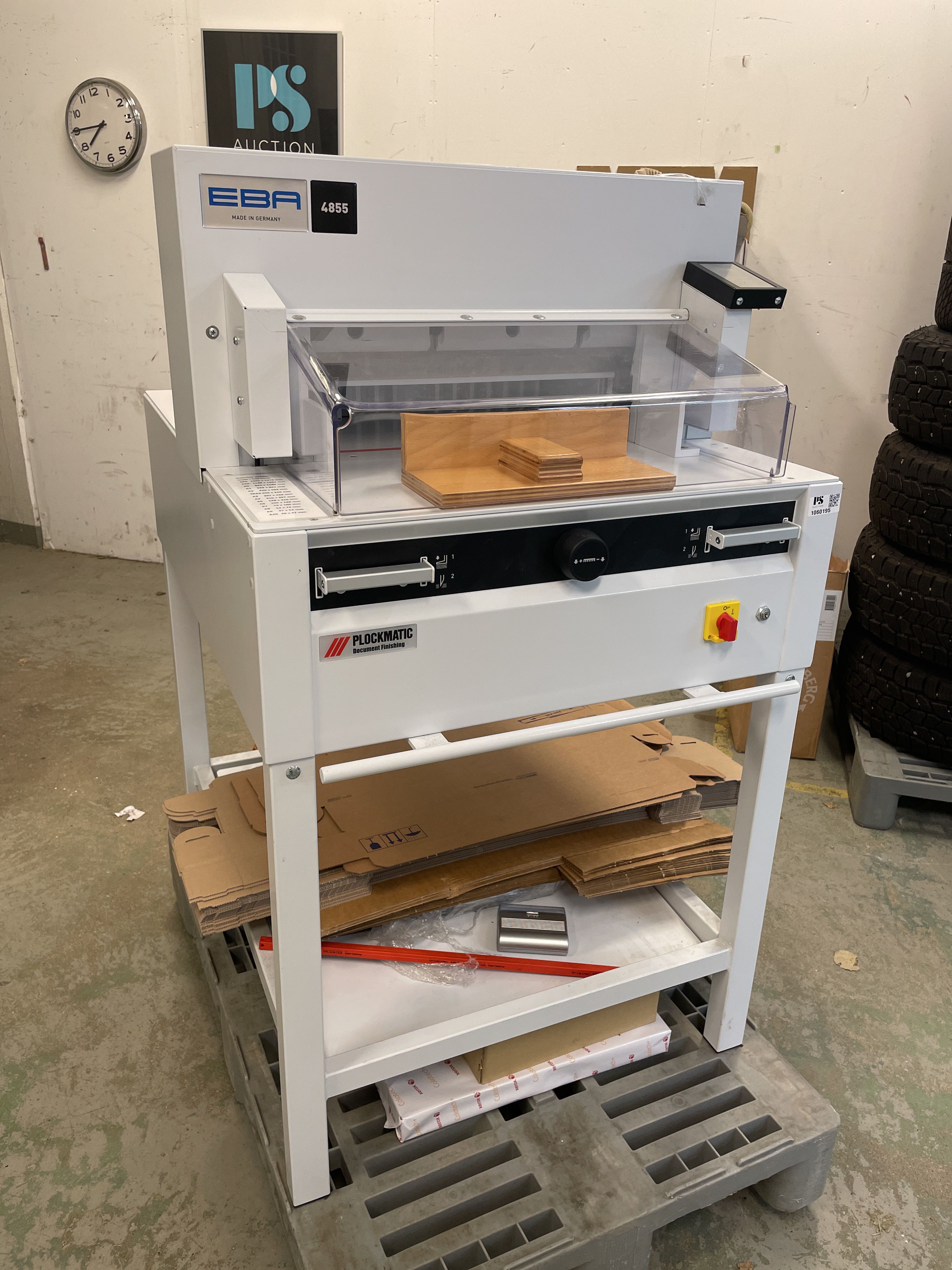 Paper guillotine EBA 4855 Guillotine - PS Auction - We value the future ...