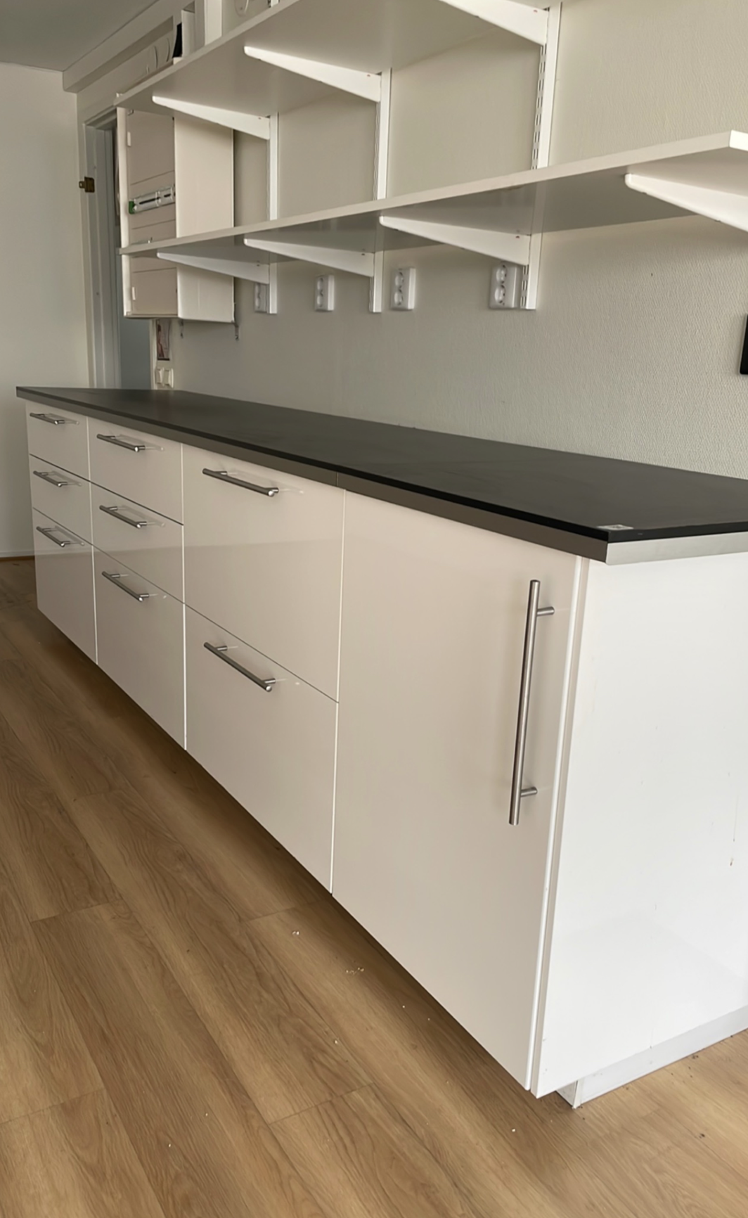 Complete Ikea kitchen incl. kitchen frames hob, oven, cooker hood ...