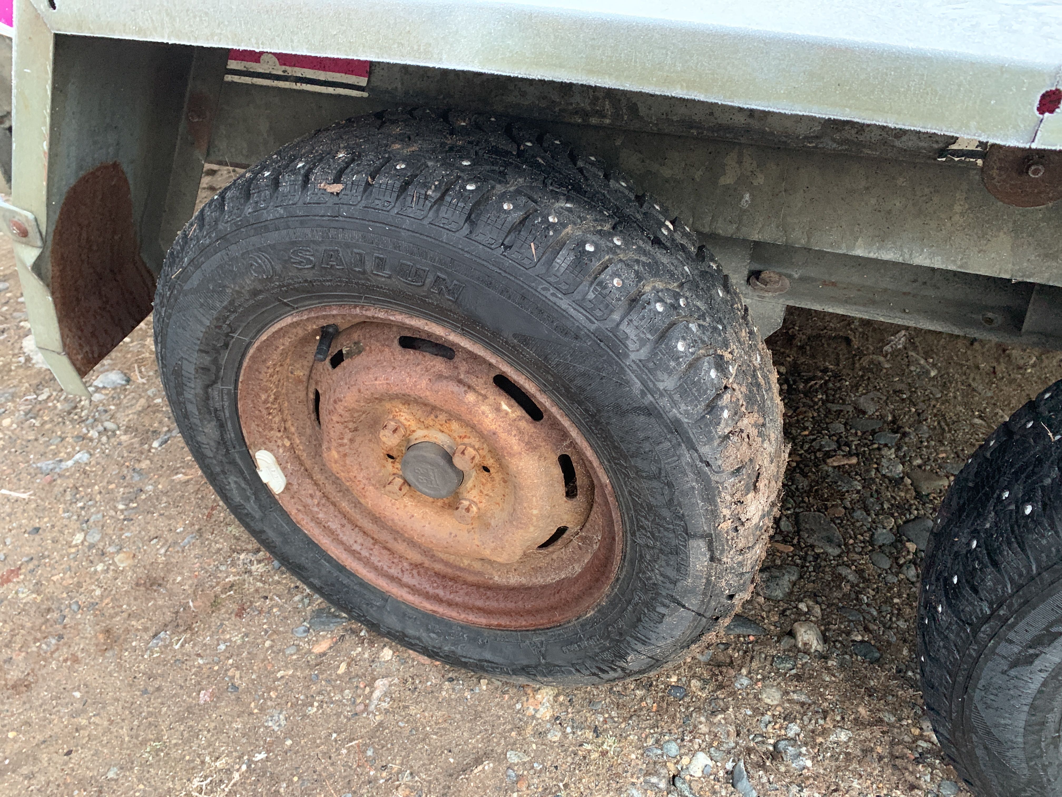 Trailer bogie trailer Tiab 1140kg -2001 - PS Auction - We value the ...