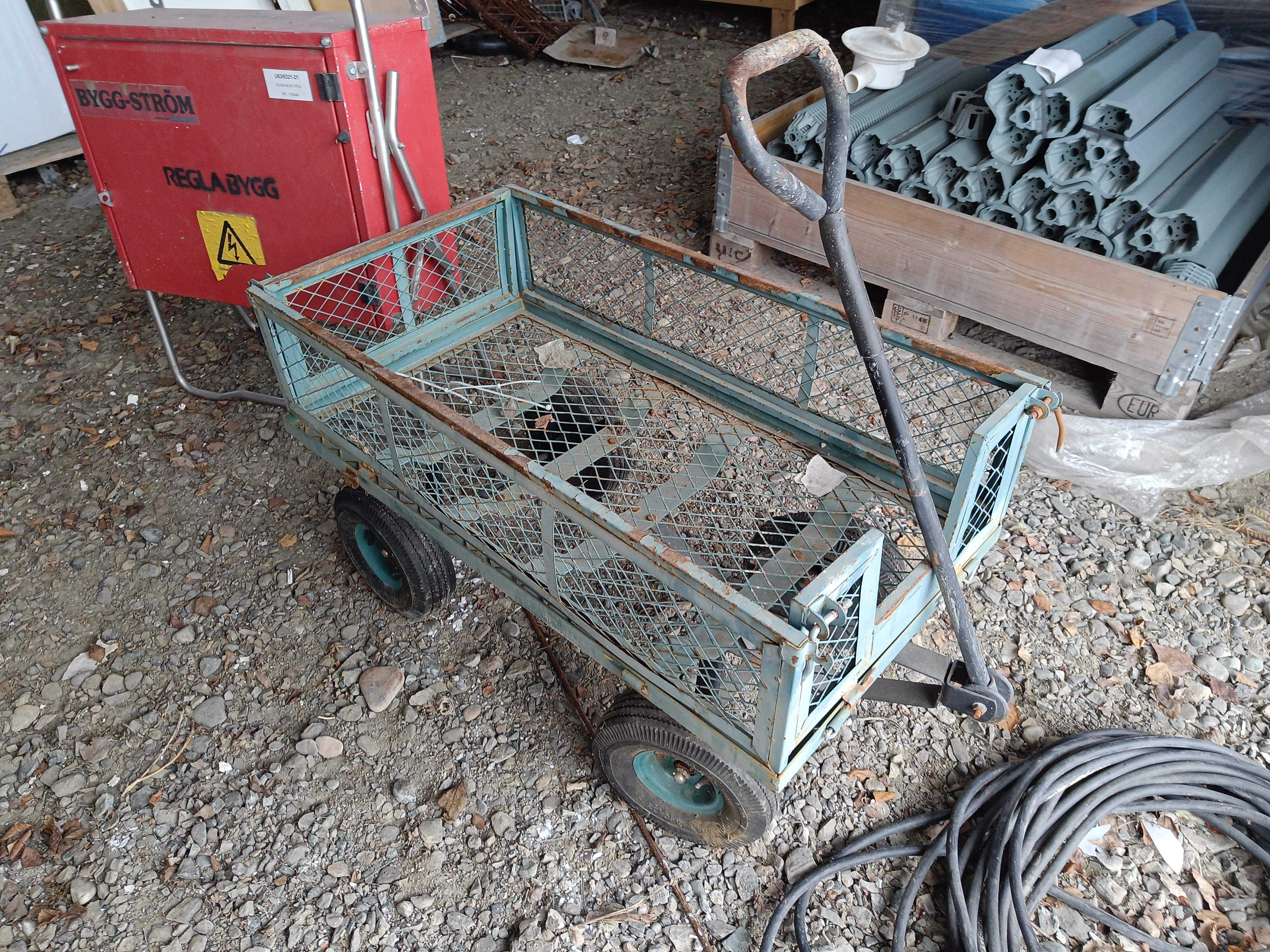 Material trolley, power station & 3-PHASE extension cable 16A - PS ...