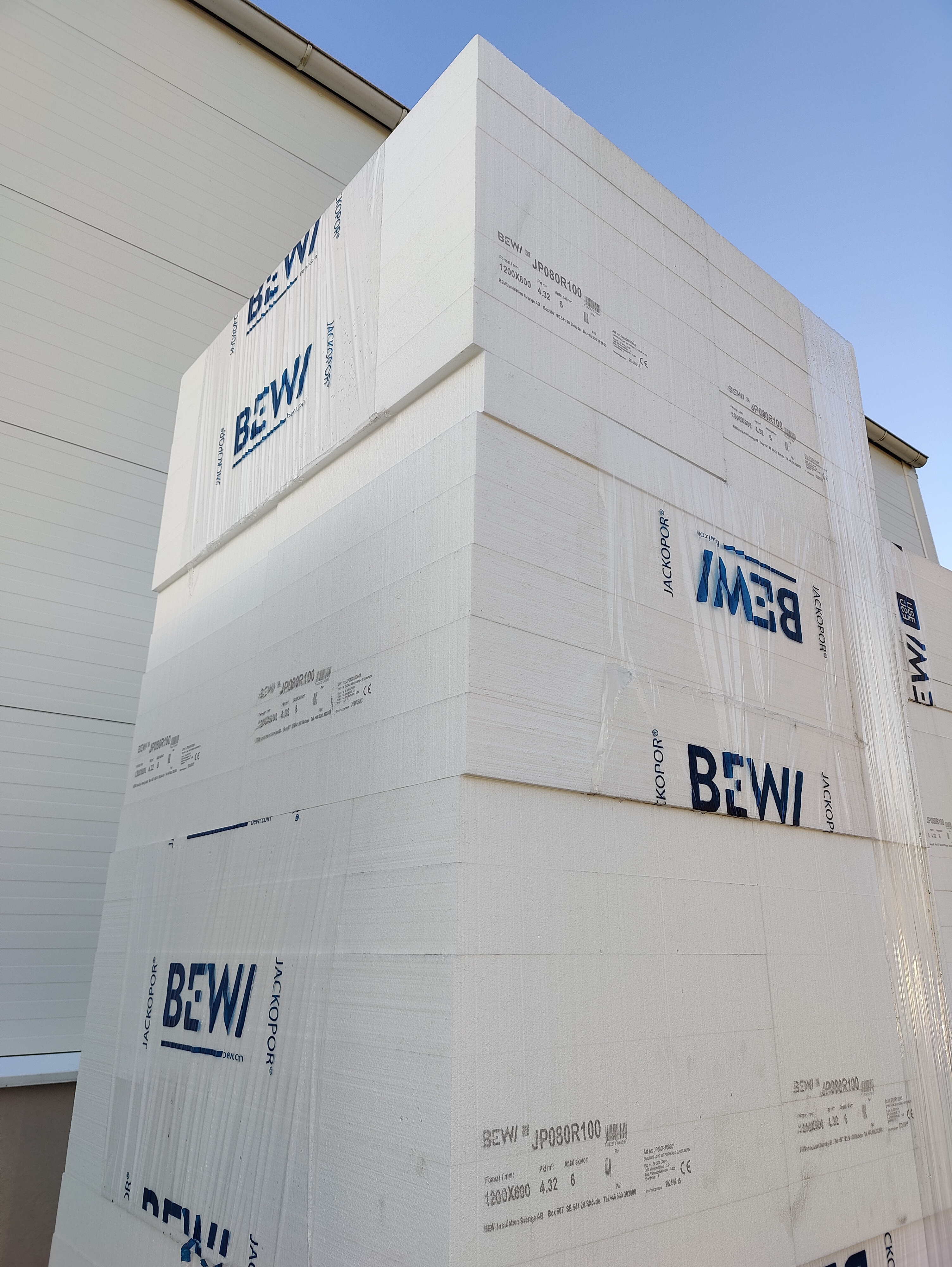 Cellplast Bewi JACKOPOR EPS 80 600x1200x100 mm (ca 43,2 kvm ...