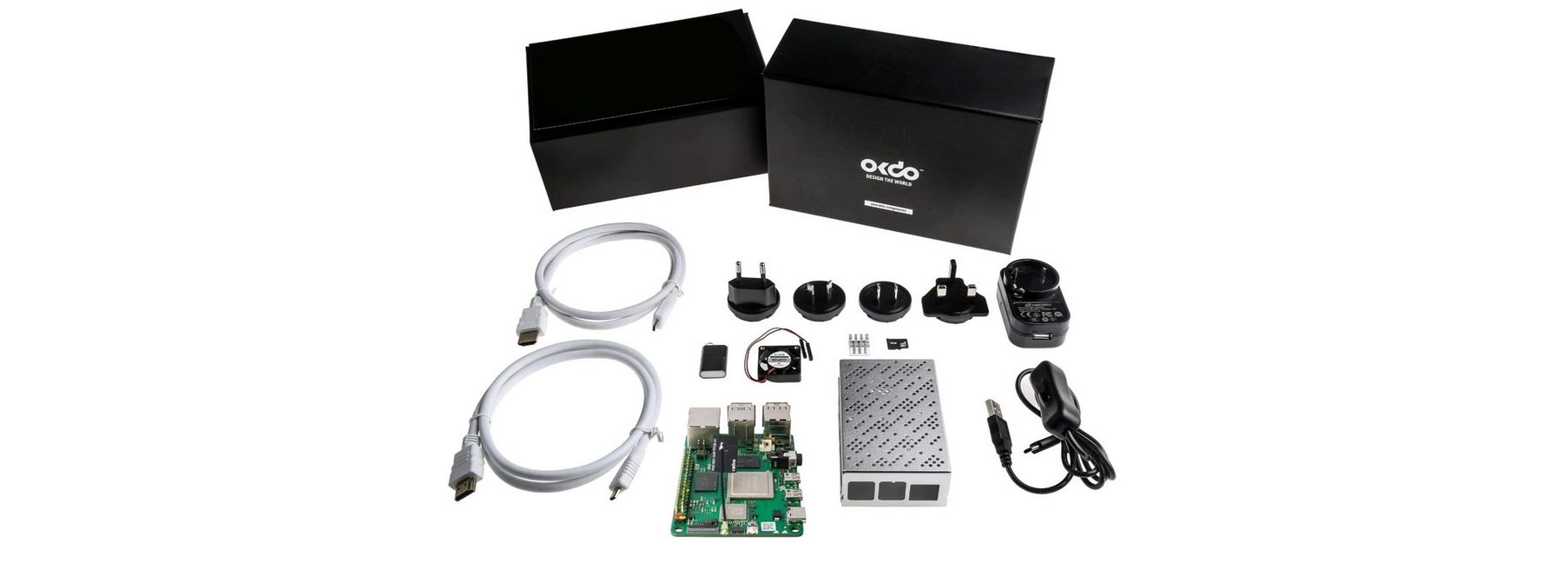 Enkelkortsdator Okdo ROCK 4 Model C+ Starter Kit - Auktioner online ...