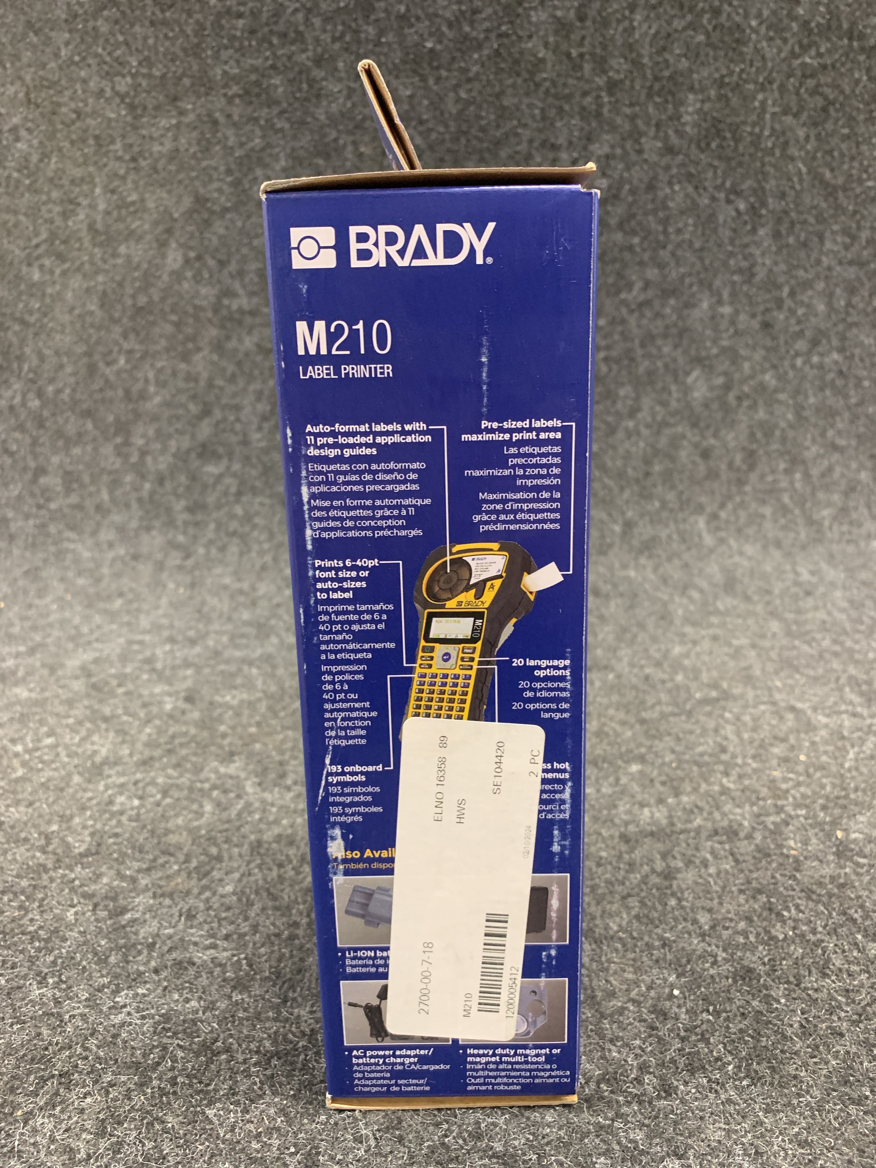 Brady M210 label printer - PS Auction - We value the future - Largest ...