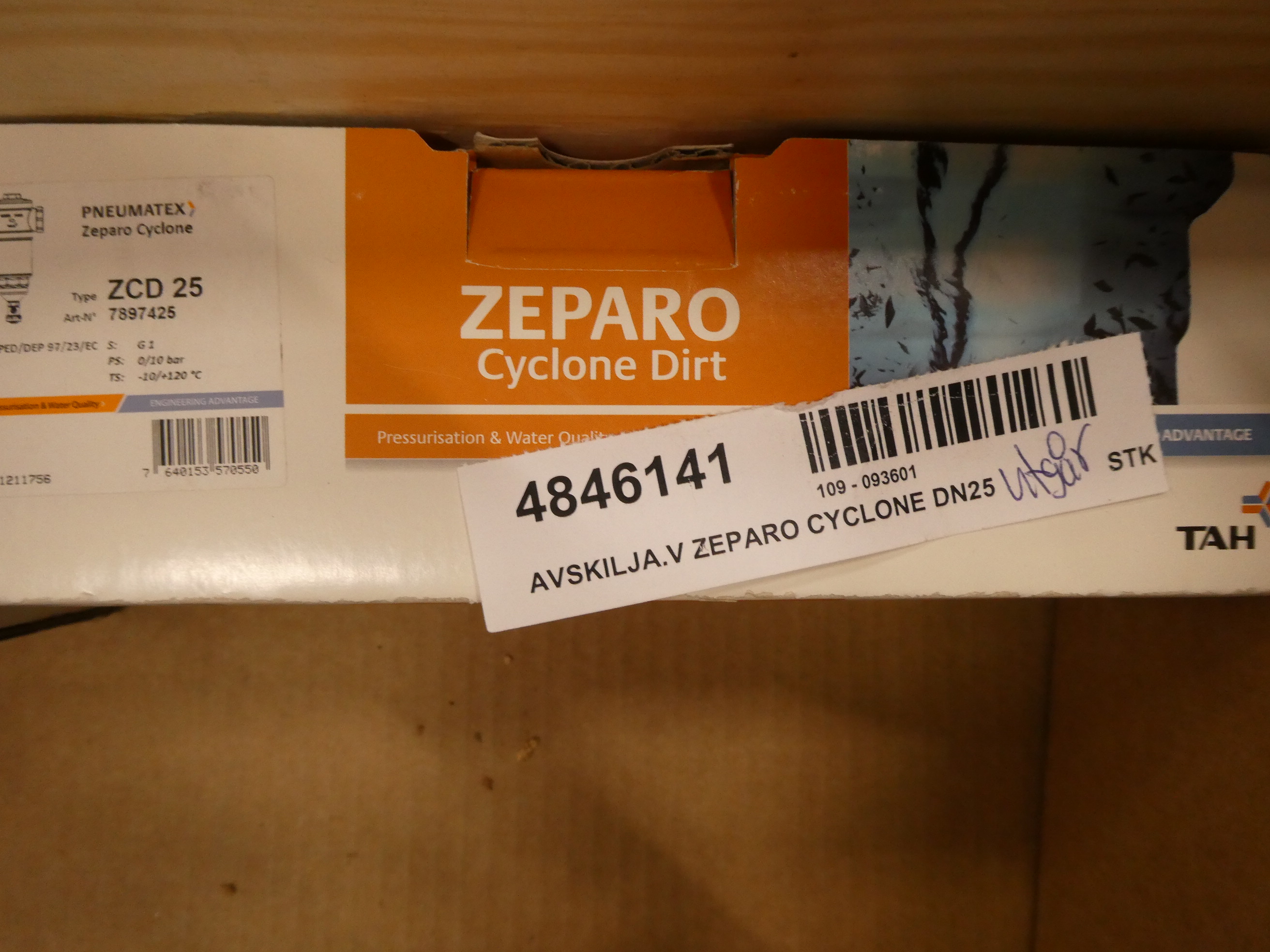 Smutsavskiljare IMI Zeparo Cyclone Dirt ZCD - Fri frakt - Auktioner online - Nätauktioner ...