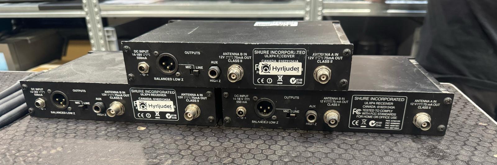 Shure ULXP4 Professional Wireless Receiver 3st - Auktioner online ...