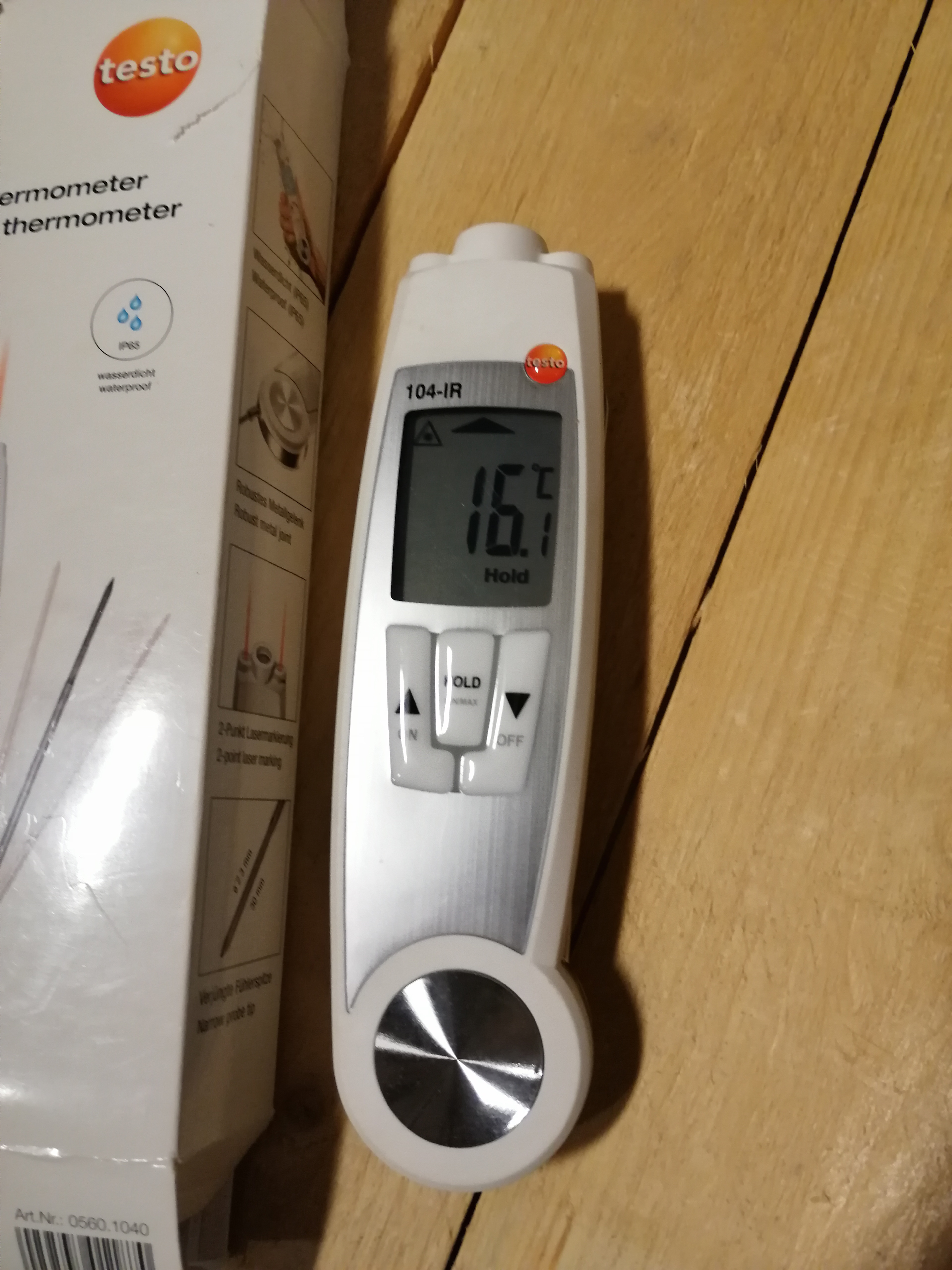 Termometer Testo 104-IR - Nätauktioner & Konkursauktioner | Fynda ...