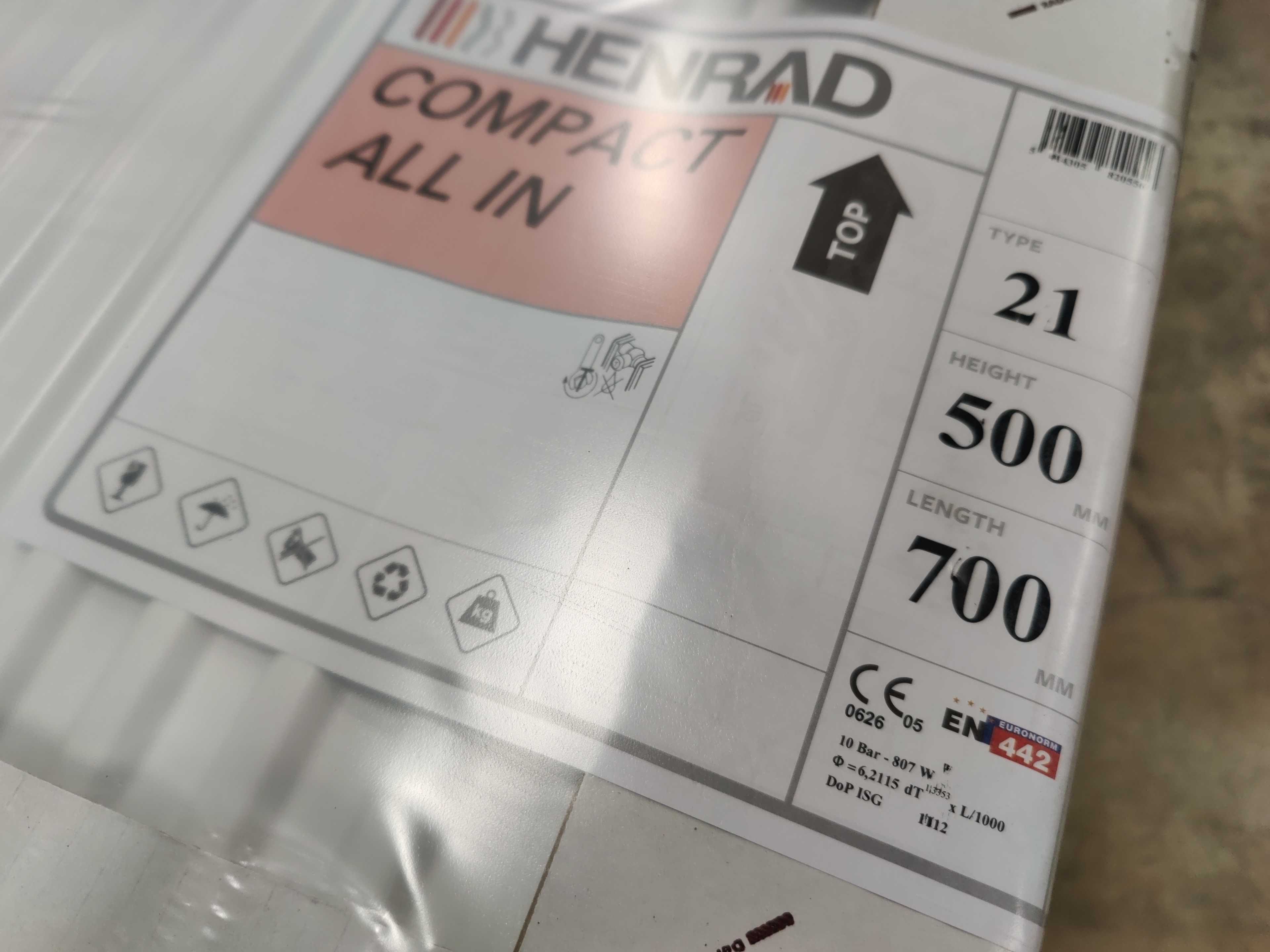 20 st Radiatorer Henrad Compact All In 21 500x700 mm - Auktioner online ...