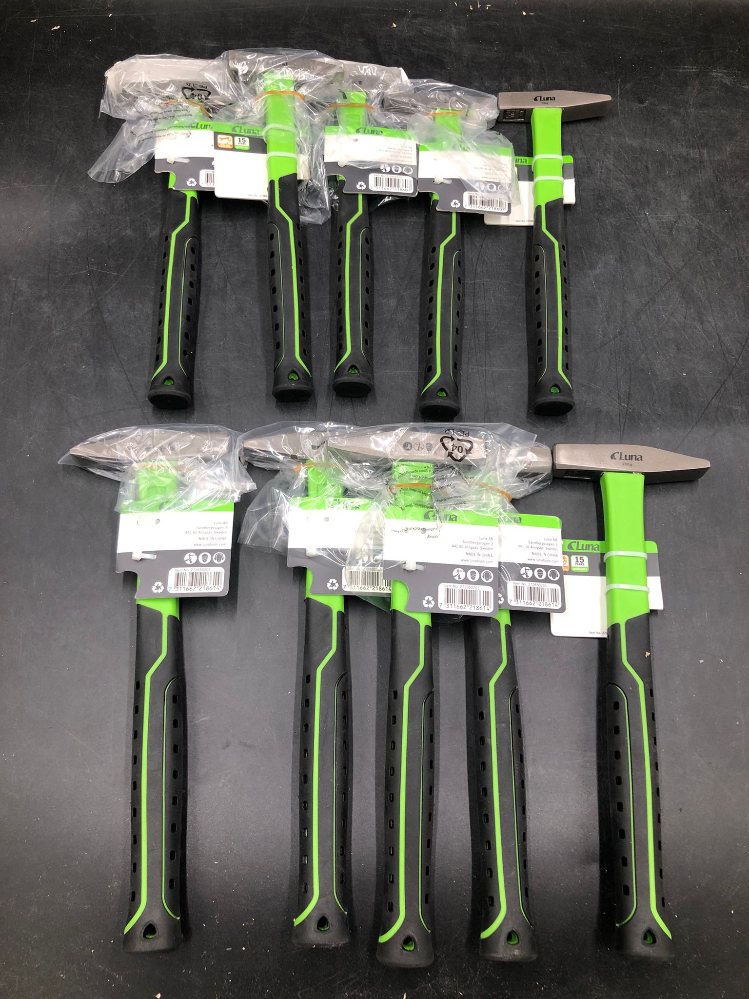 10 Luna workshop hammers 100 and 200 grams - Shipping included - PS Auction - We value the ...