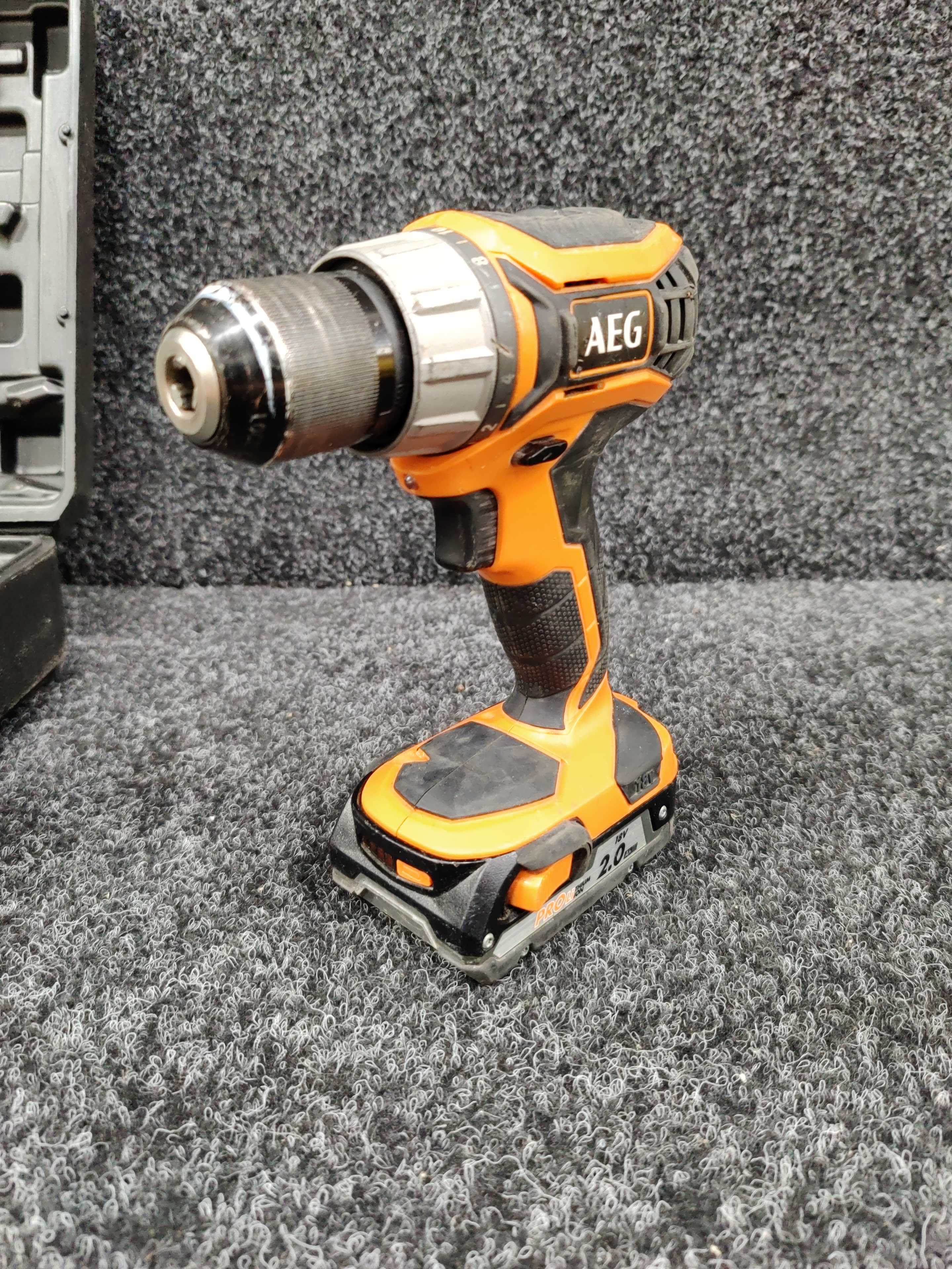 Impact drill AEG Powertools BS18C2 LI-202C - PS Auction - We value the future - Largest in net ...