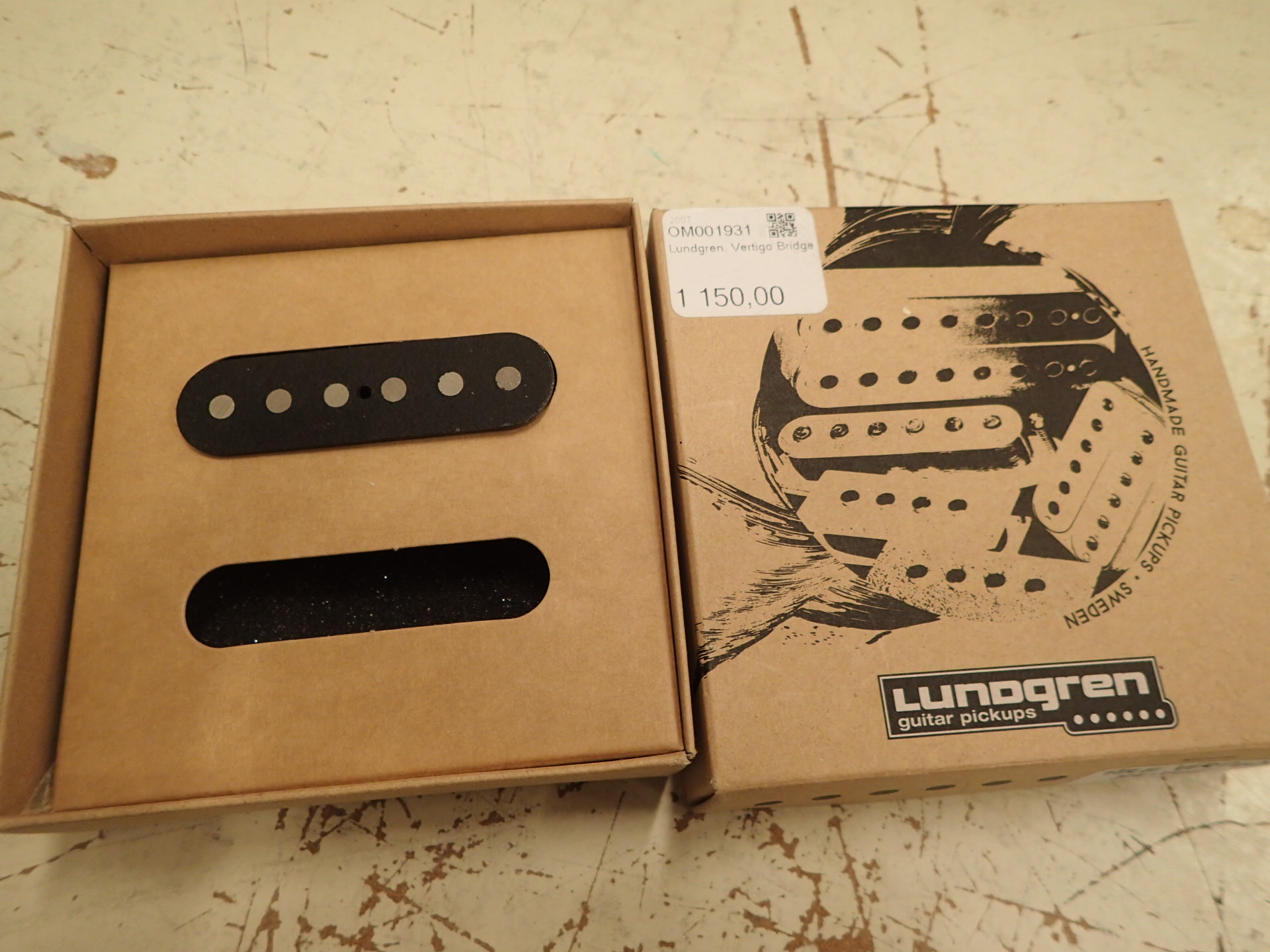 Gitarrpickup Lundgren Vertigo Bridge - Auktioner online - Nätauktioner ...