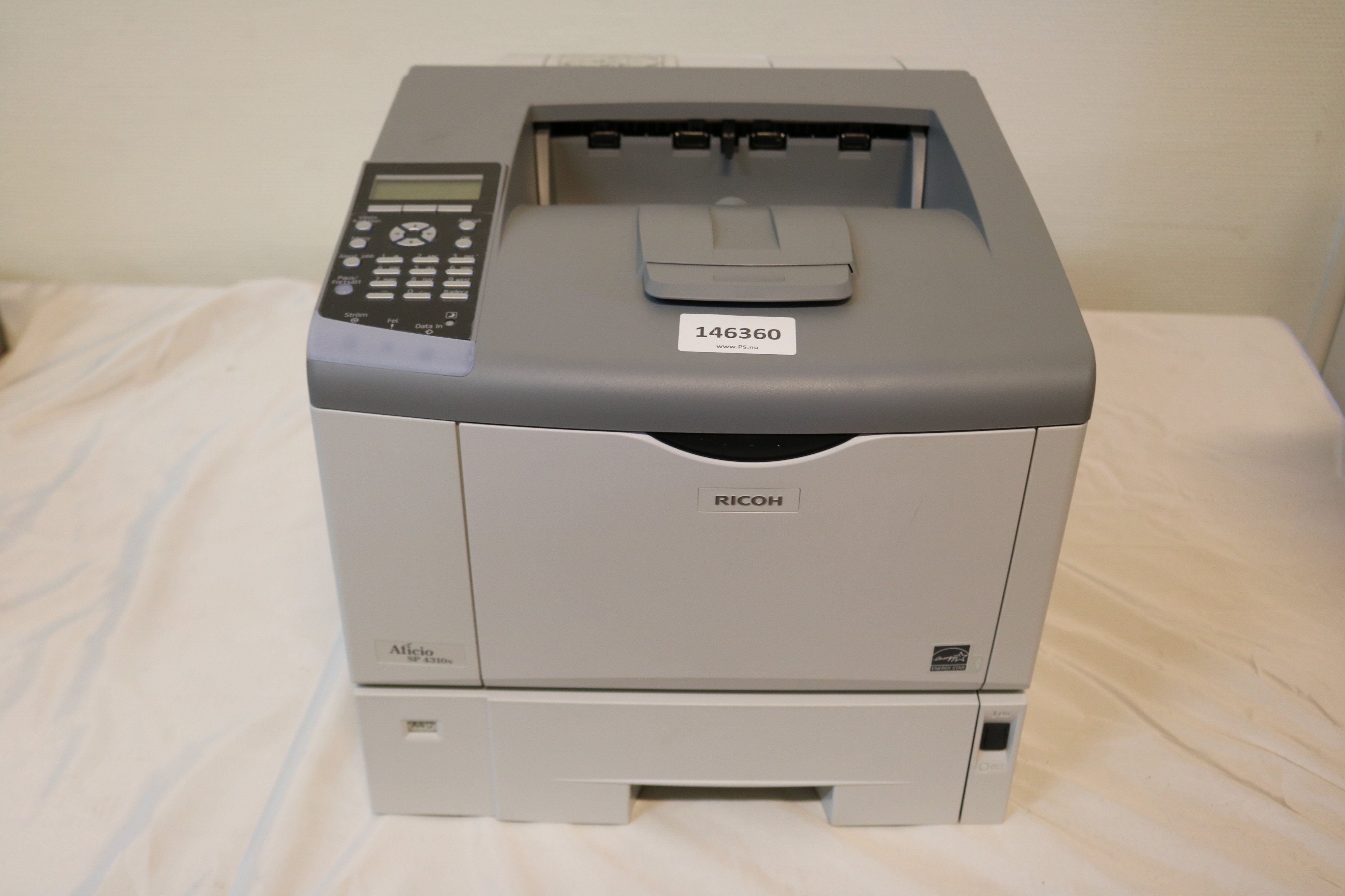 Laser Printer Ricoh Aficio SP 4310N (4070 copies) - PS Auction - We ...