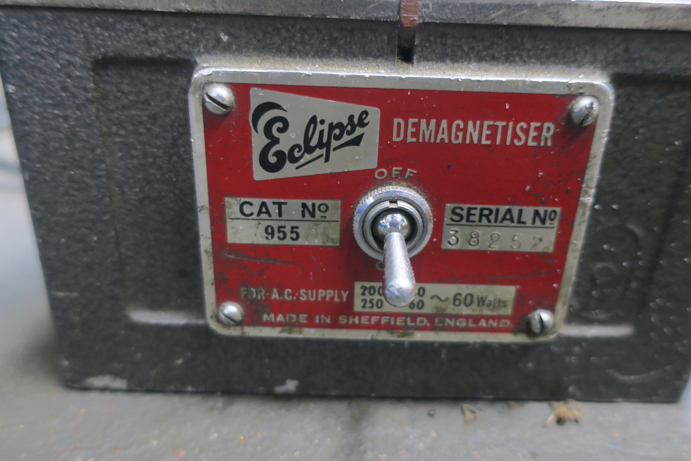 Demagnetiser Eclipse 955 - PS Auction - We value the future - Largest ...