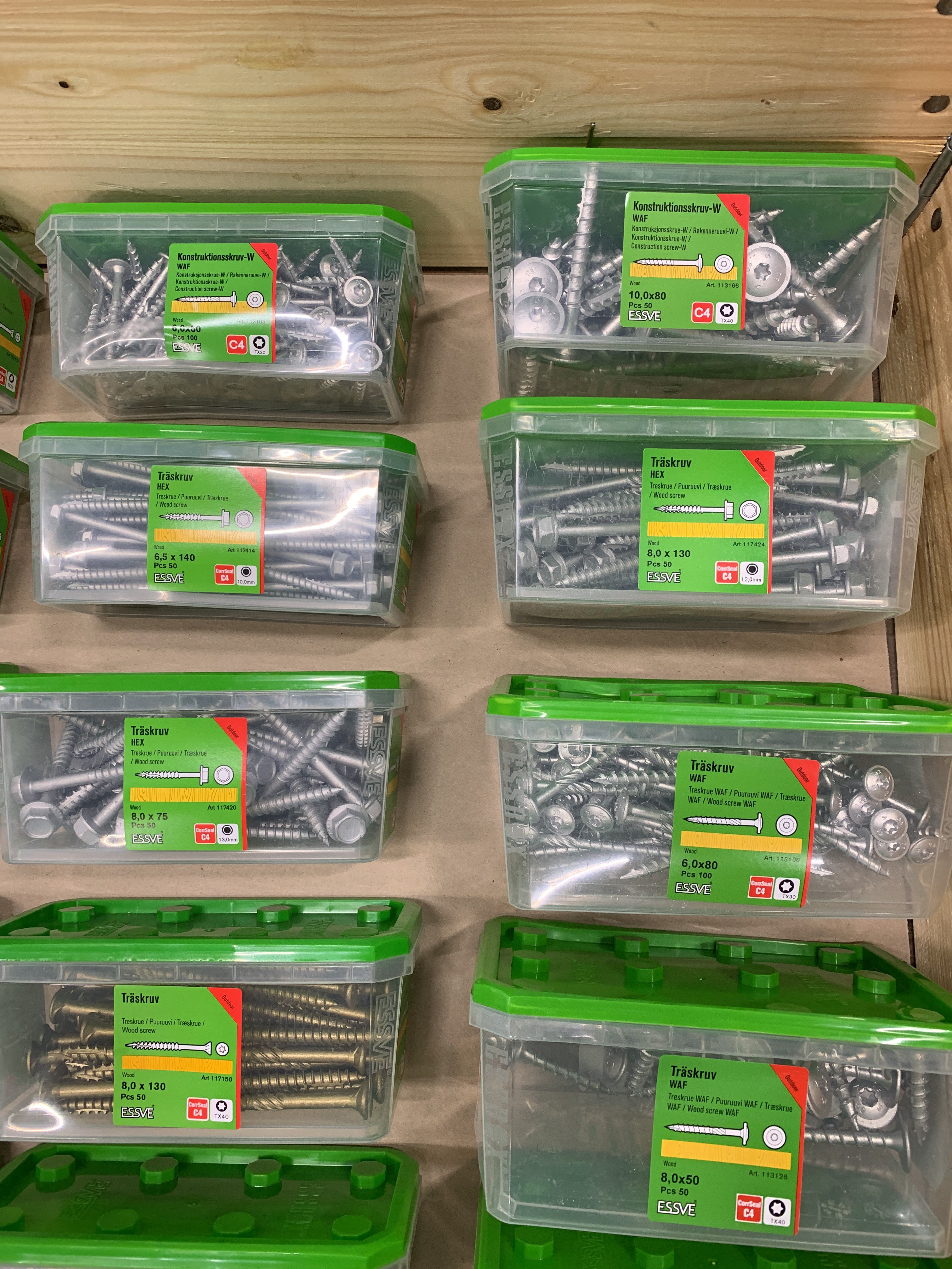 Essve Screw Assortment - PS Auction - We value the future - Largest in ...