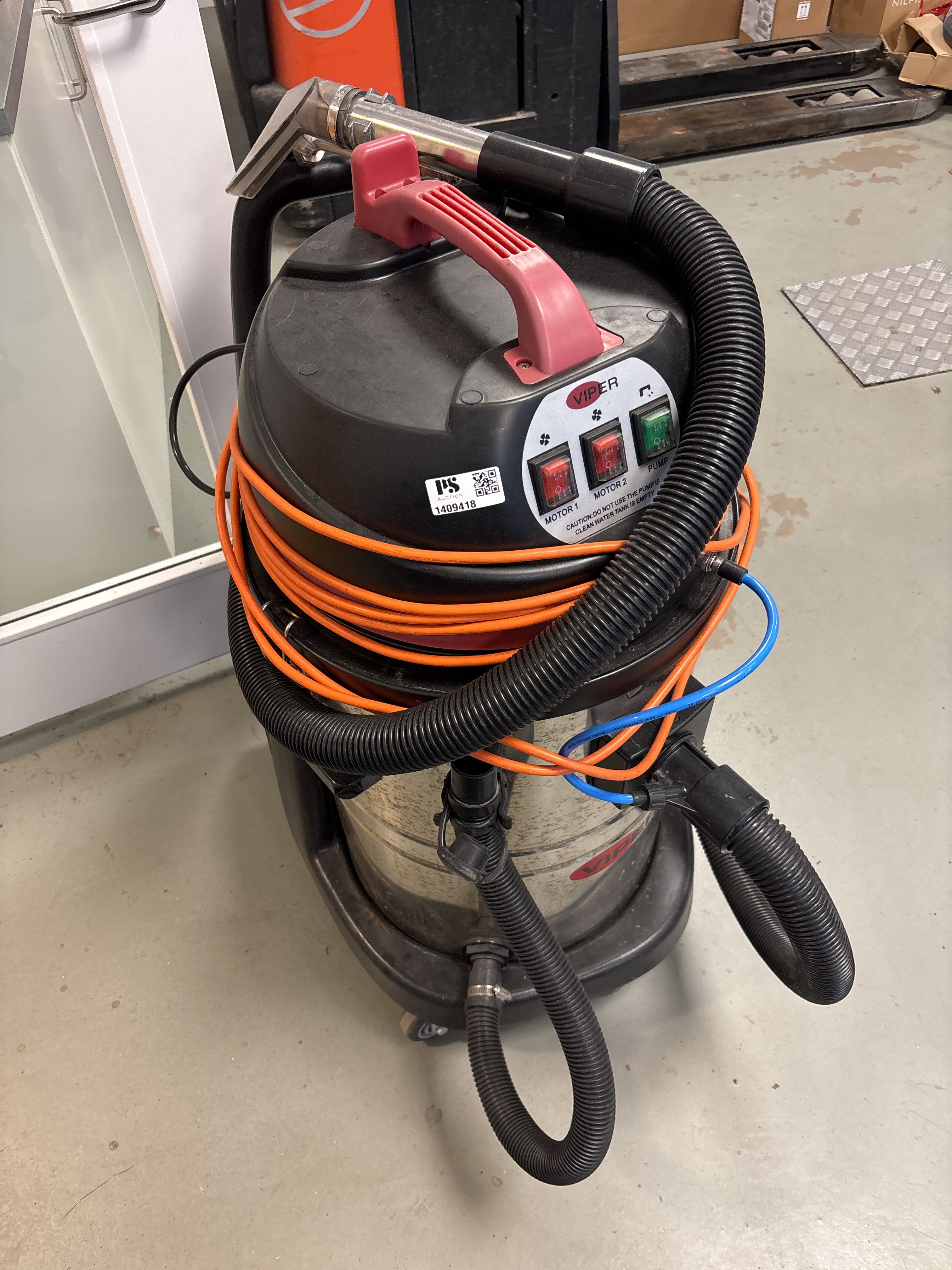 Carpet washing machine - Viper CAR275-EU - PS Auction - We value the ...