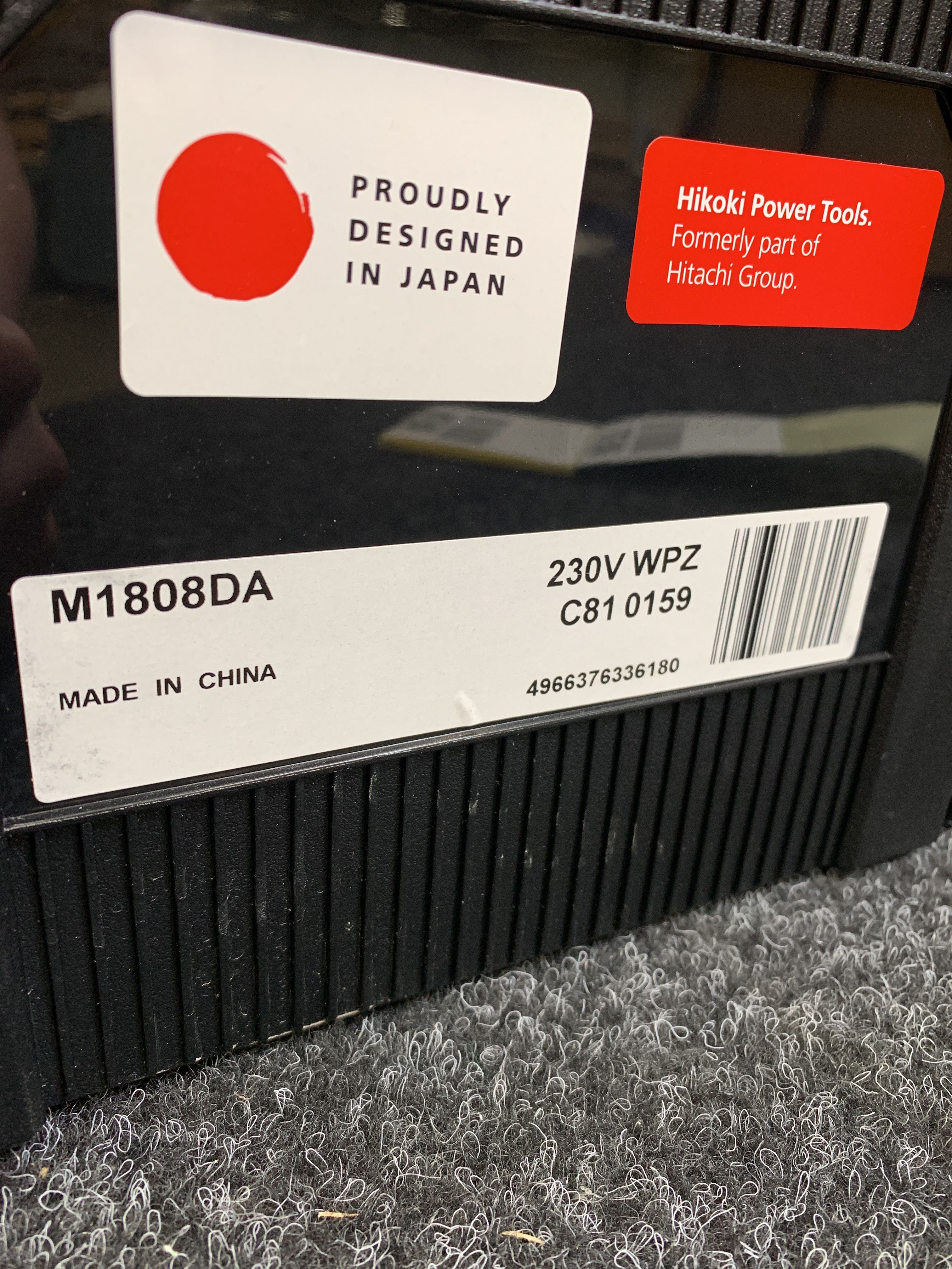 Edge cutter HiKOKI M1808DA (incl. batteries and charger) - PS Auction ...