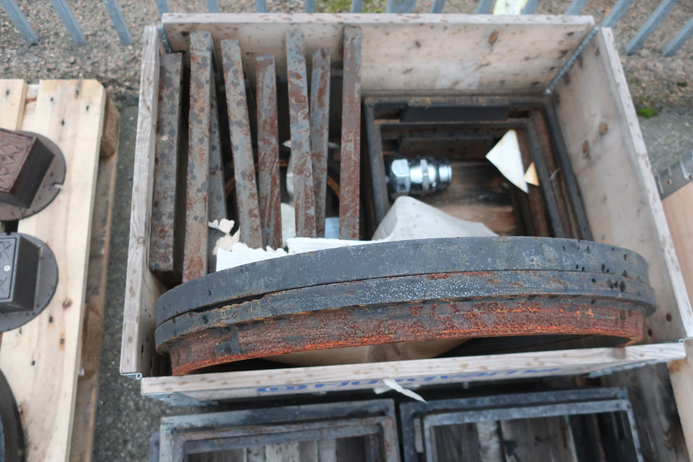 Cable protection pipes, well frames and sampling wells etc - PS Auction ...