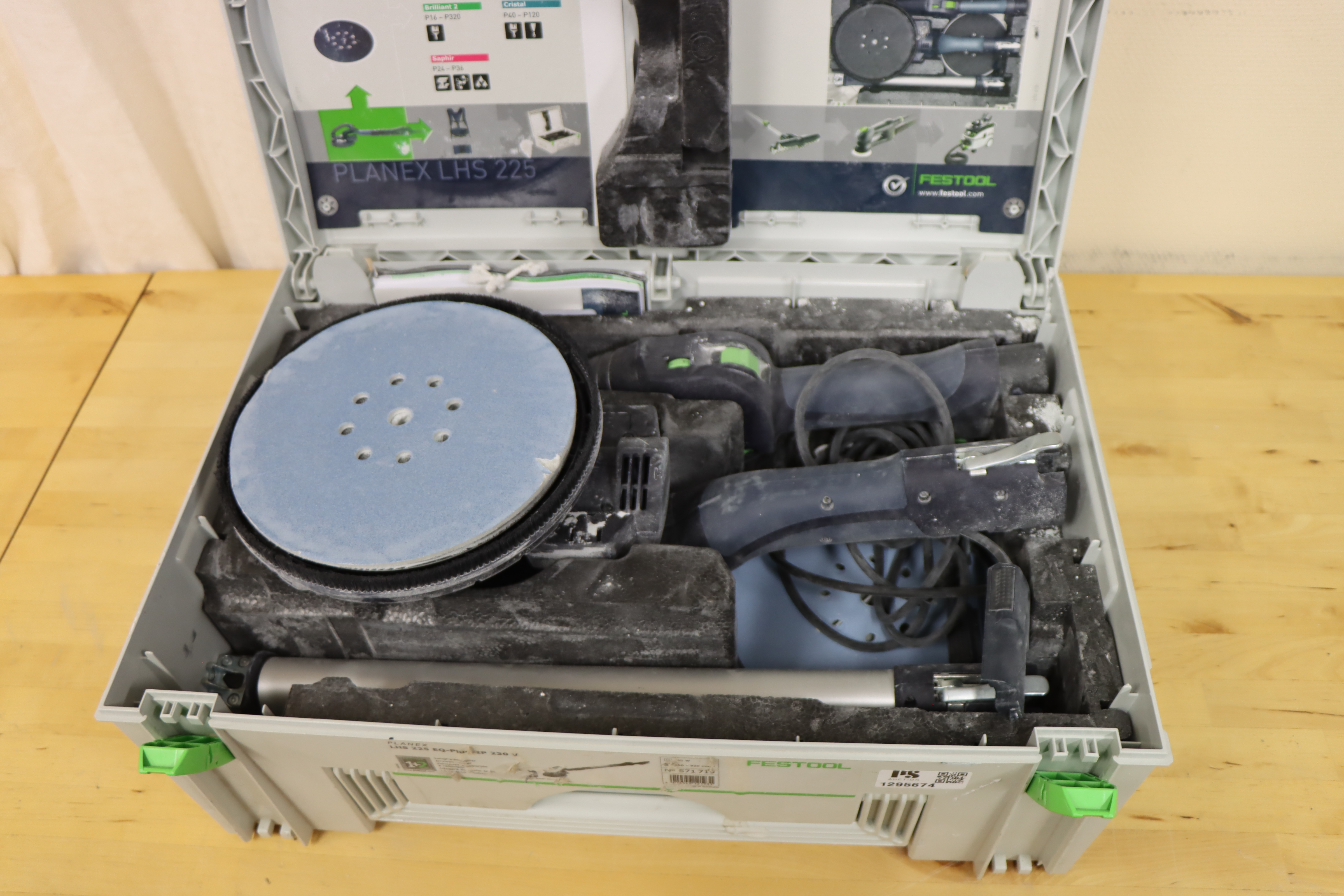 Wall & ceiling sander Festool LHS 225 EQ - PS Auction - We value the ...