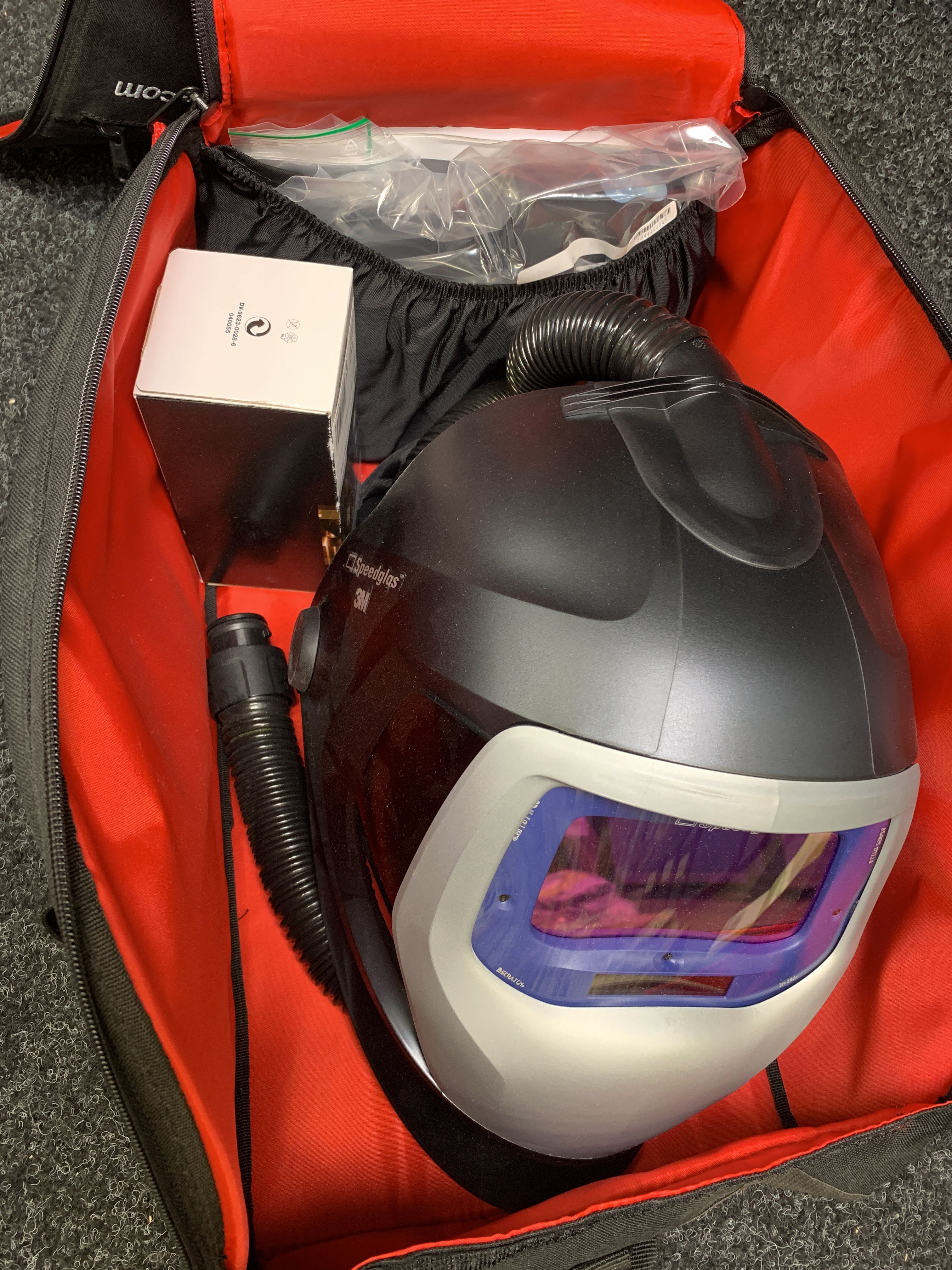 3M Speedglas welding helmet 9100 Air with Adflo fan unit - PS Auction ...