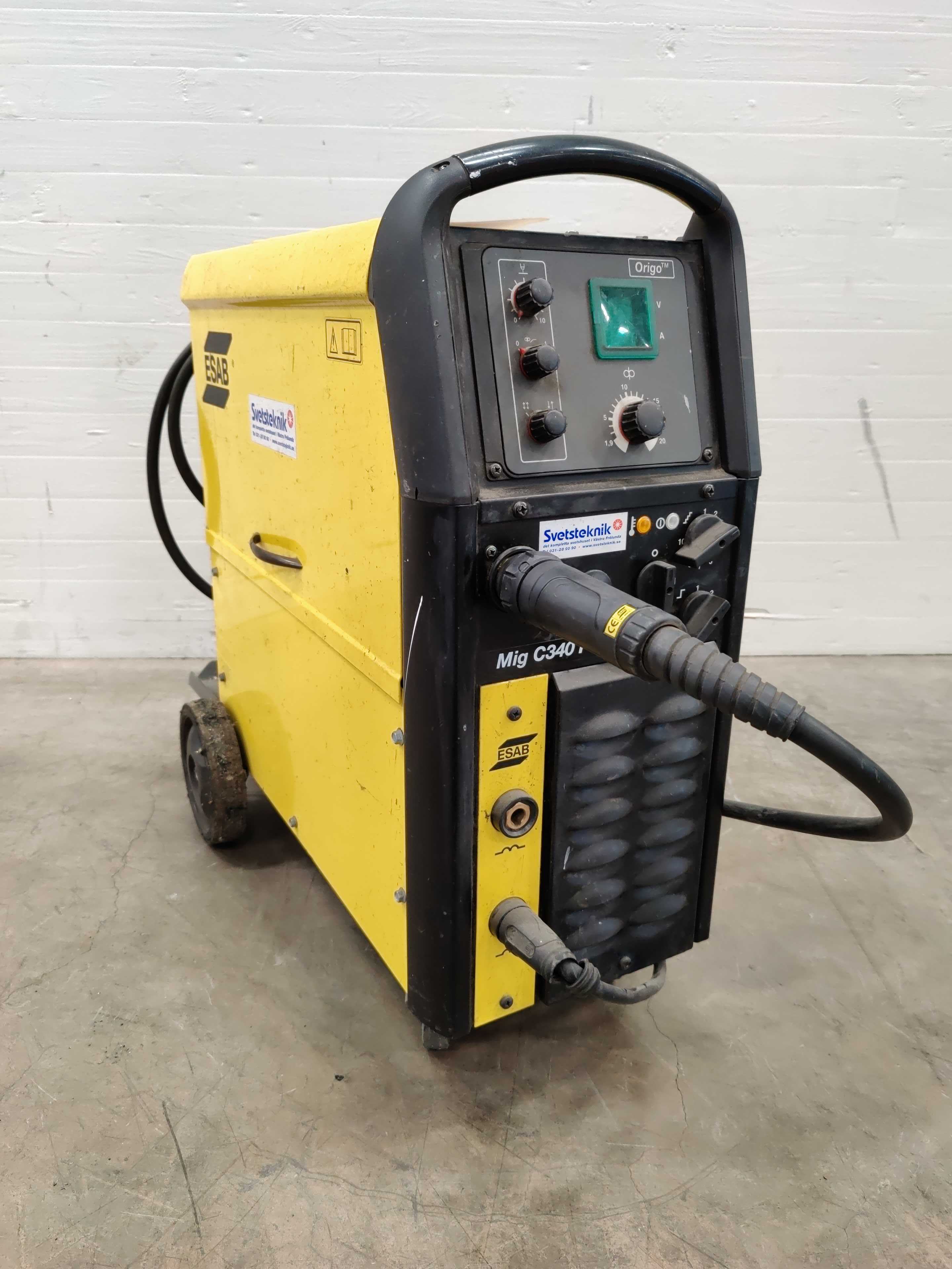Migsvets Esab Origo Mig C340 Pro 4WD - PS Auction - We value the future ...