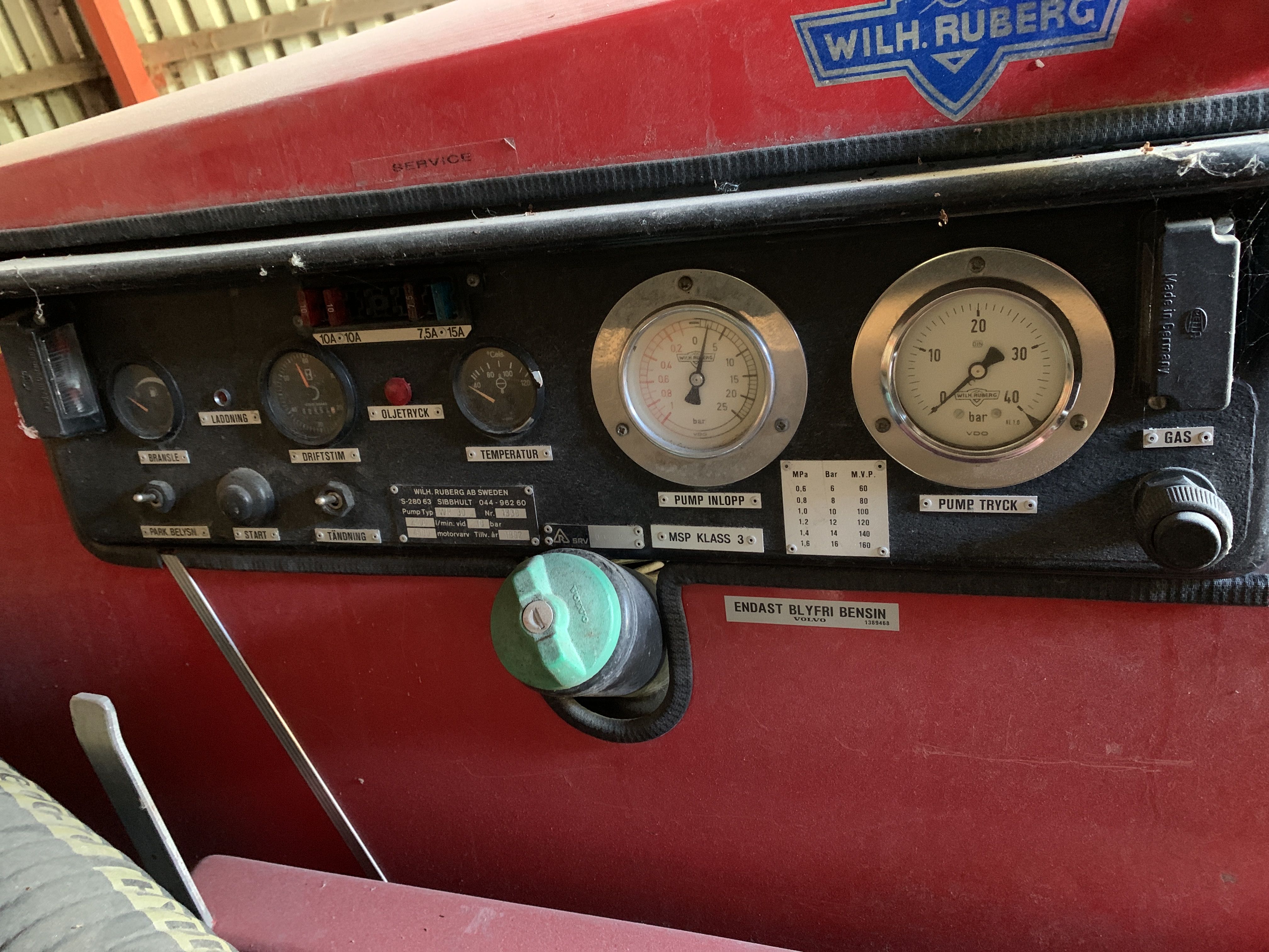Motor sprayer Wilh Ruberg WR30 class 3 - PS Auction - We value the ...