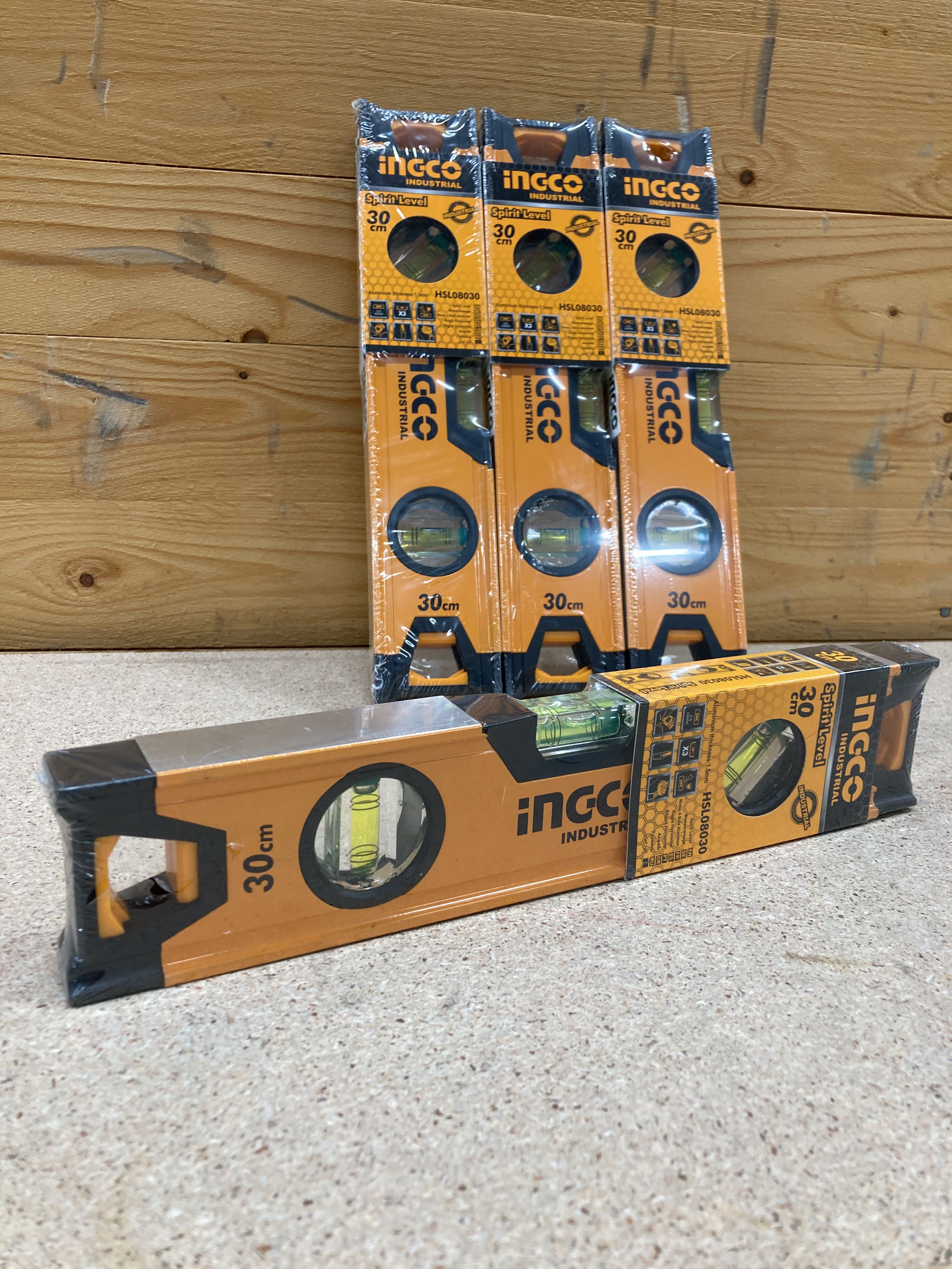 4 spirit levels INGCO 30 cm - PS Auction - We value the future ...