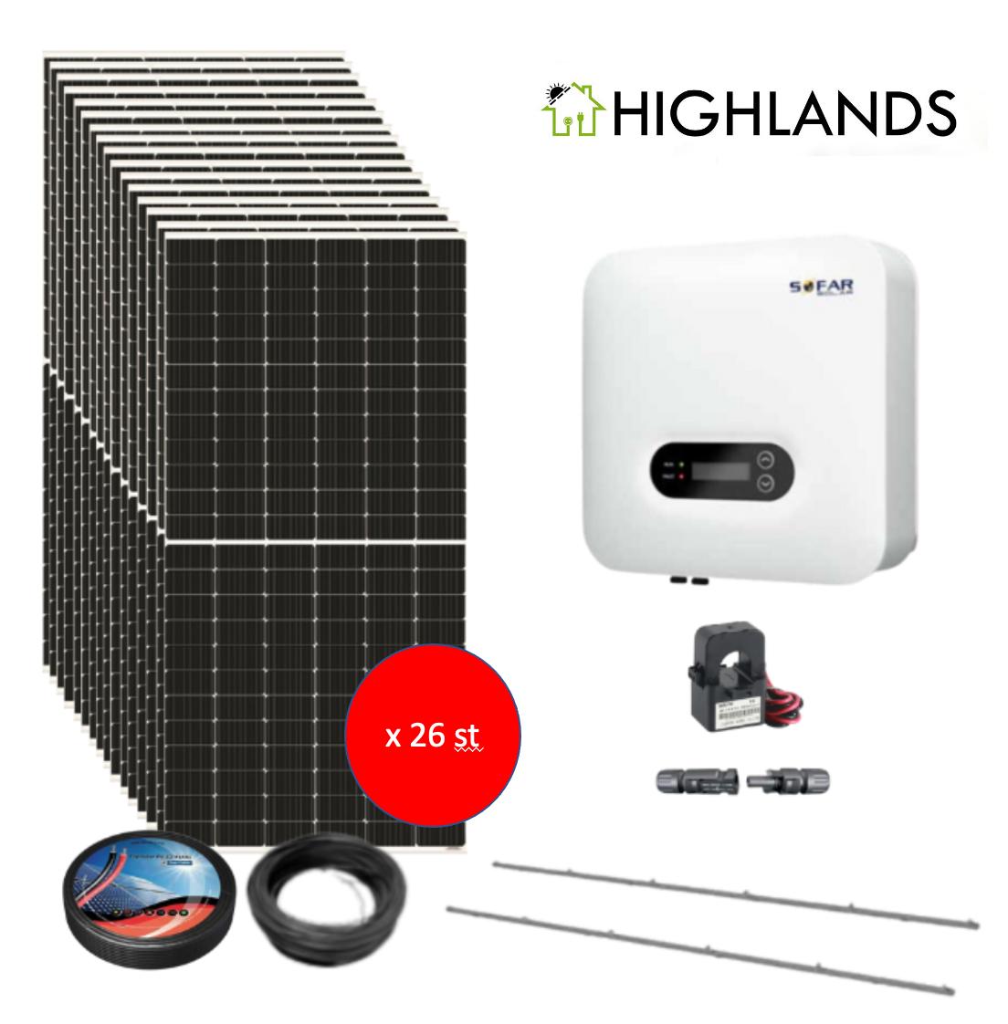 Solar cell package 11 kW SOFAR/AUSTA complete kit Free shipping - PS ...