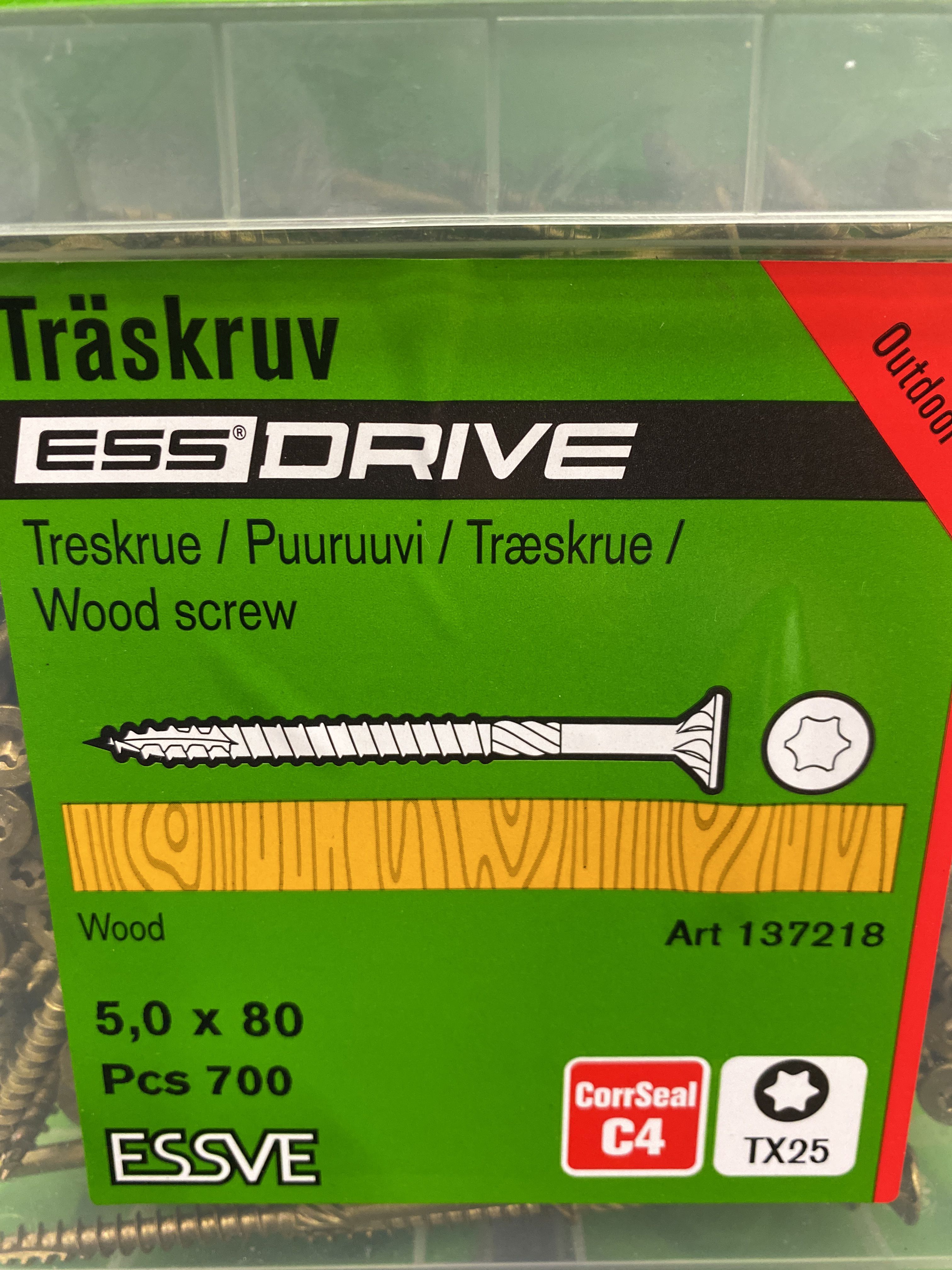 3 packs of Essve Wood screws - PS Auction - We value the future ...