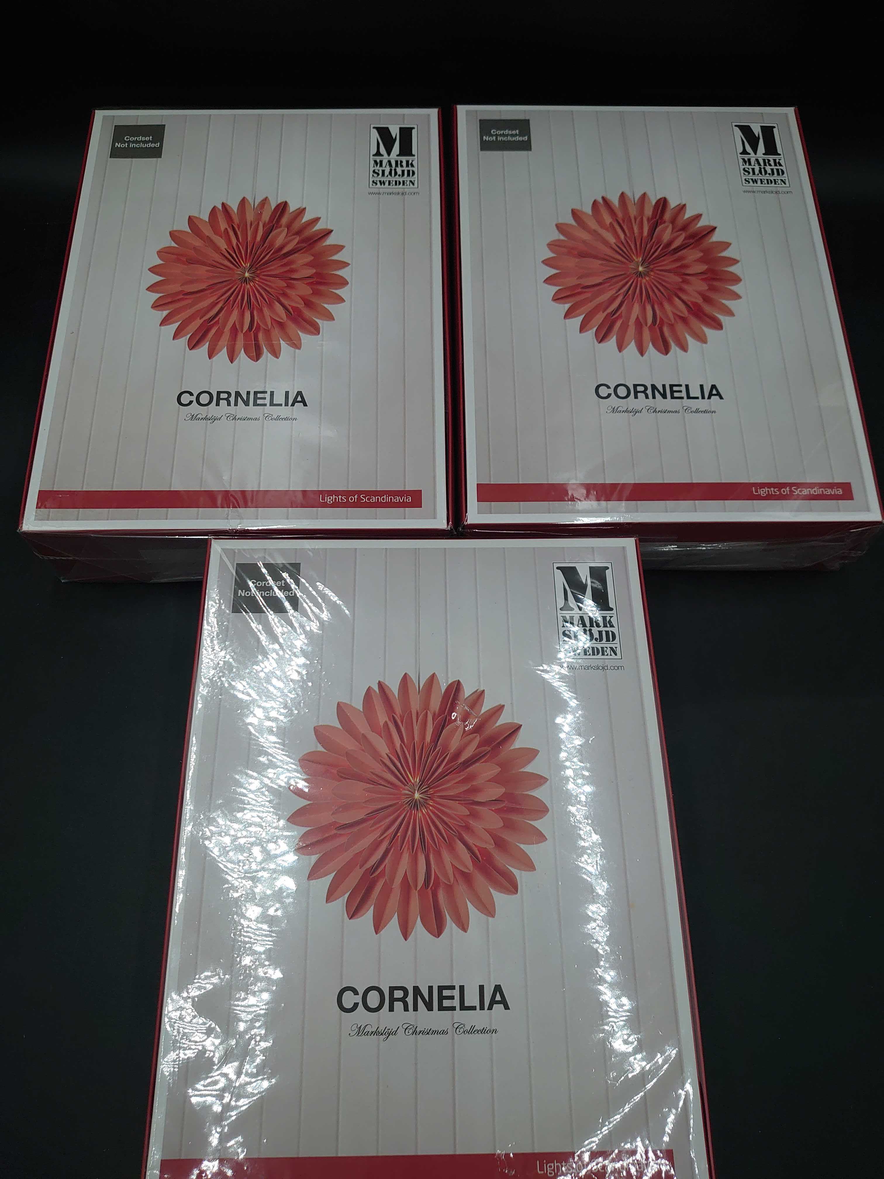 3 pcs Cornelia Christmas star 60cm Light brown - Shipping included - PS ...