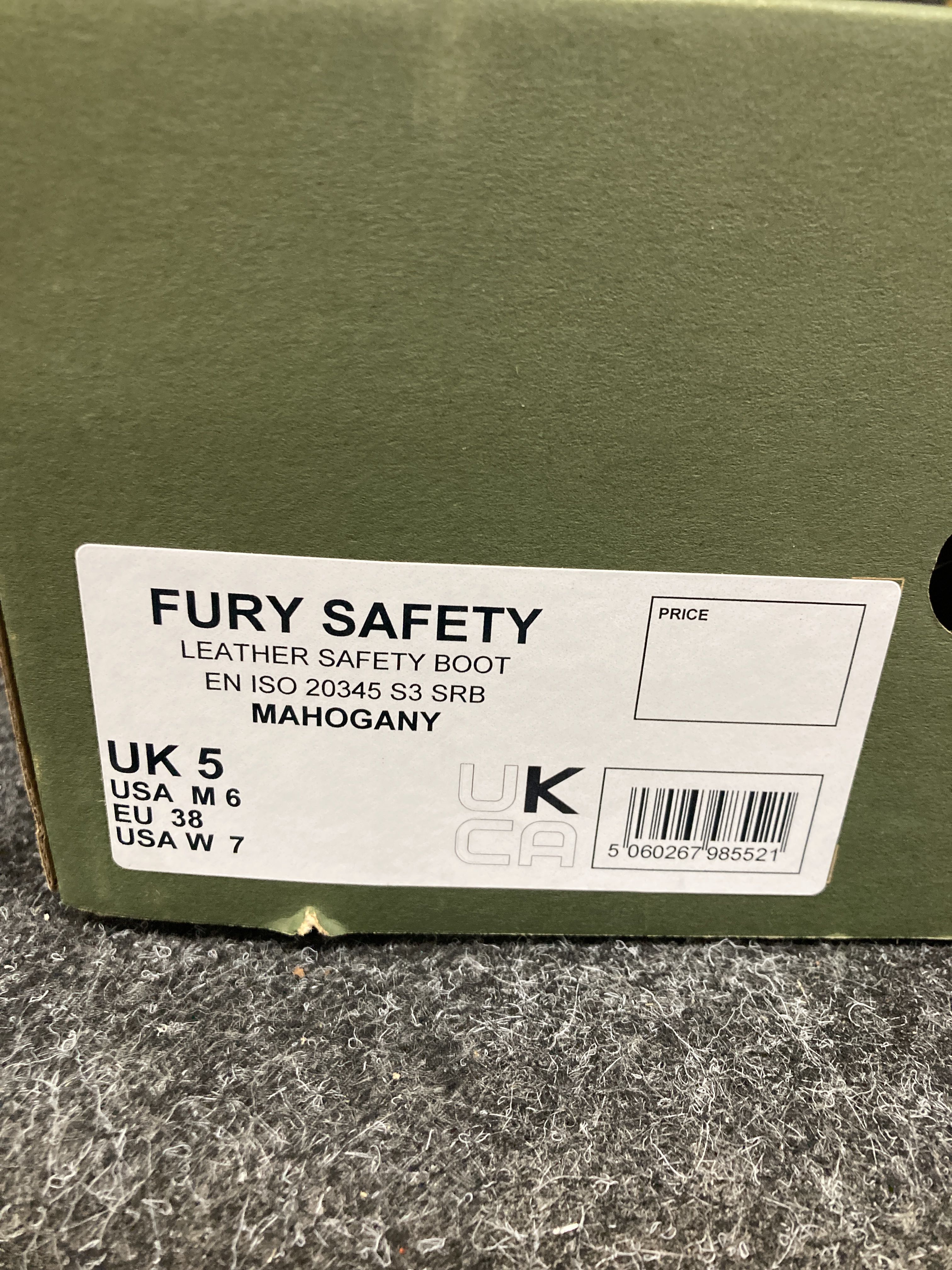 Professional Boot Grubs Fury P38 Ps Auction We Value The Future 