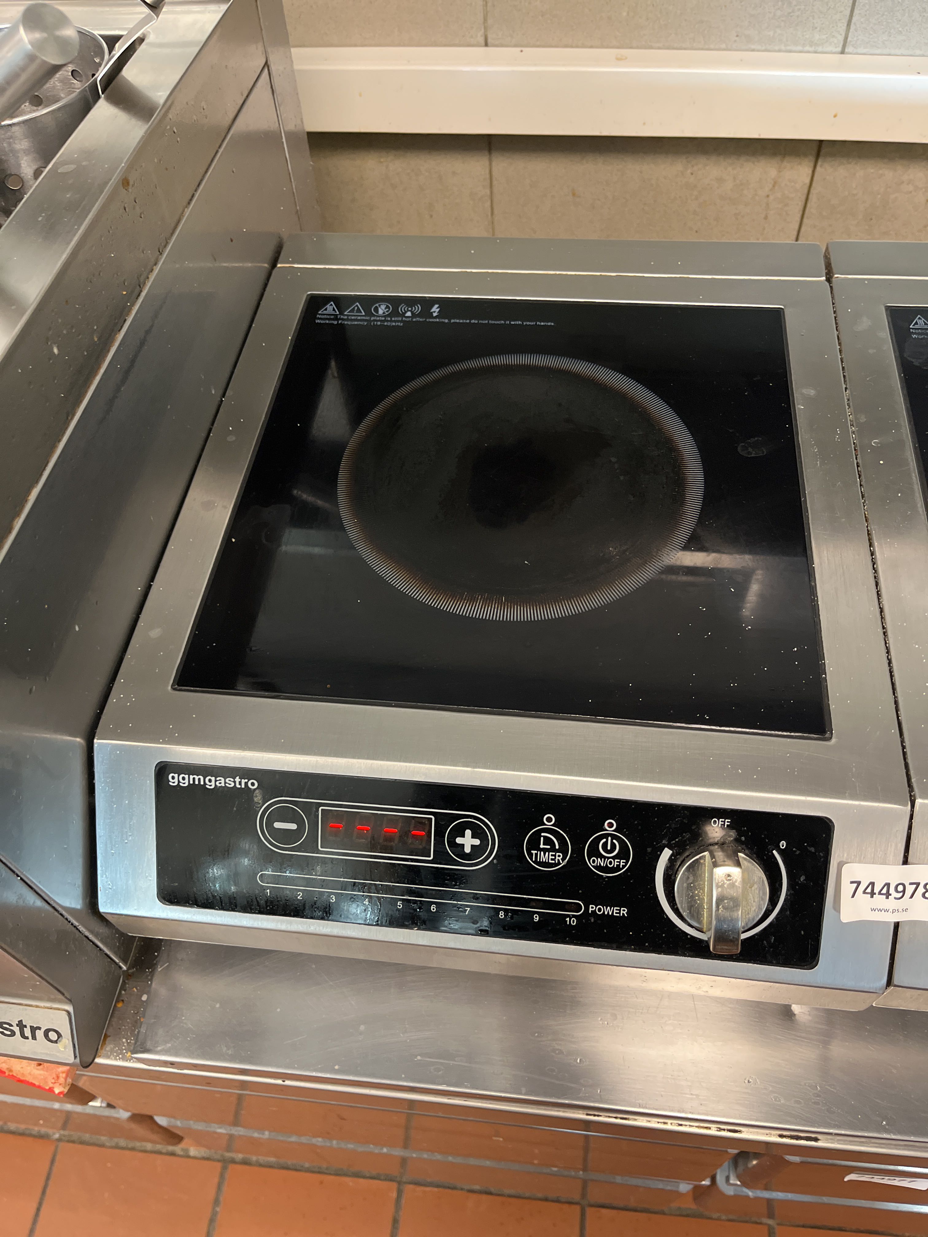 Induction plates GGM Gastro 3 pieces - PS Auction - We value the future ...