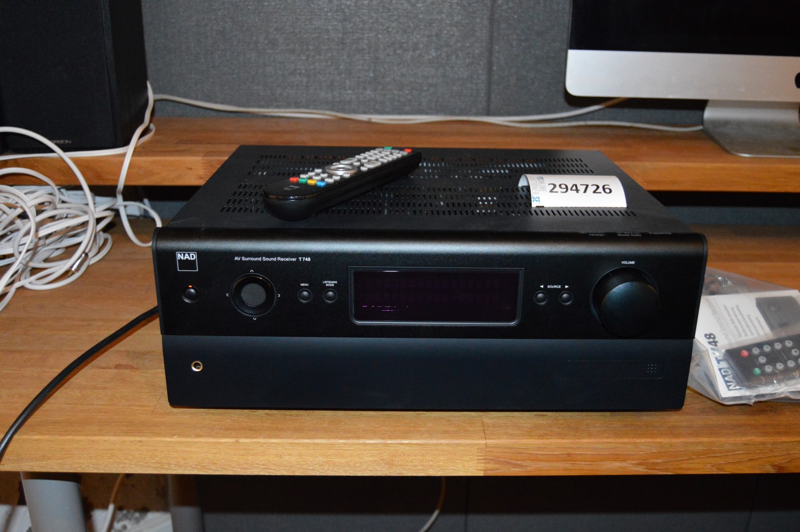 Receiver NAD T748 AV Surround Sound - PS Auction - We value the future ...