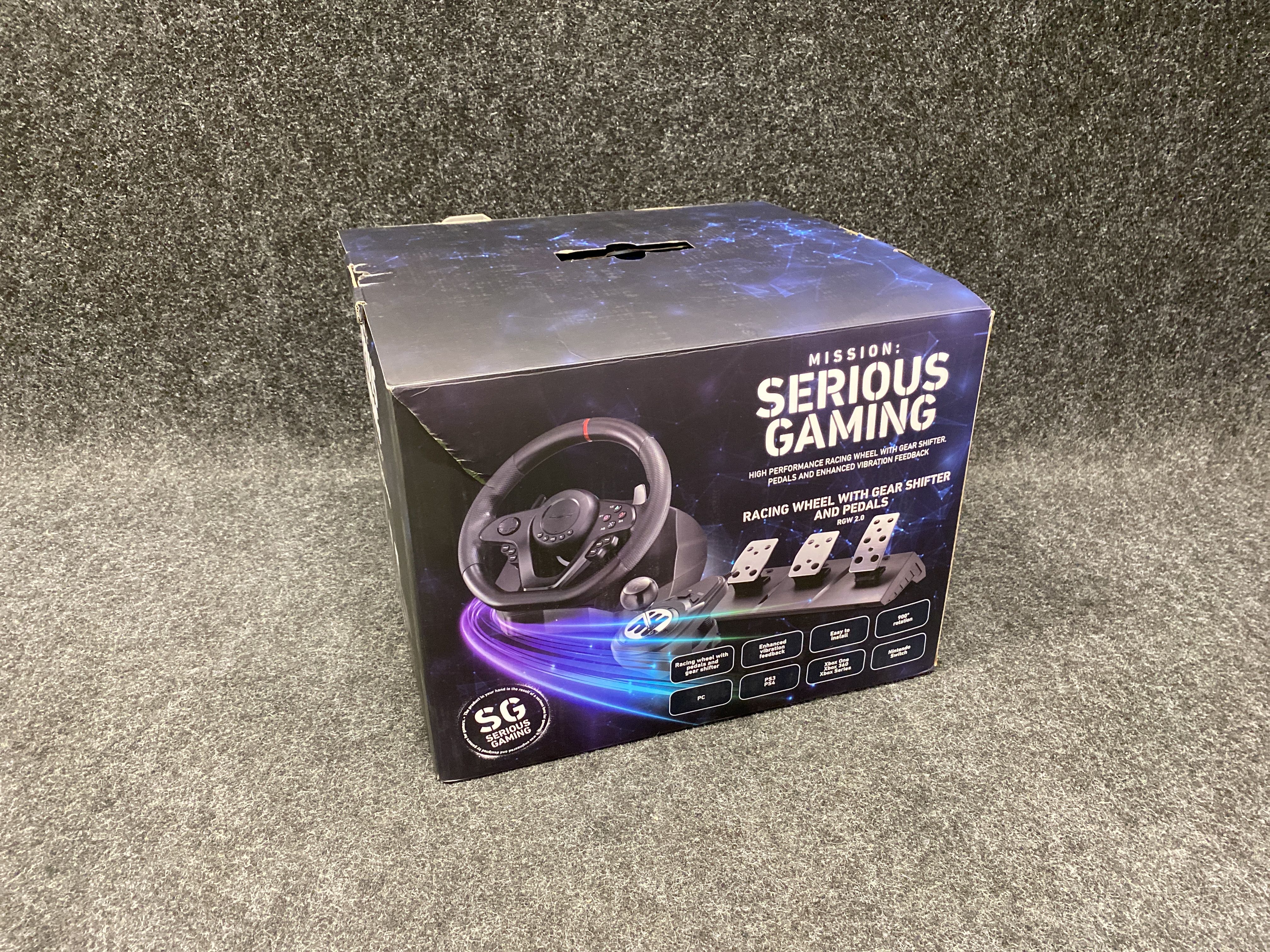 Steering wheel & pedals Mission SG Consoles Other Accessories - PS ...