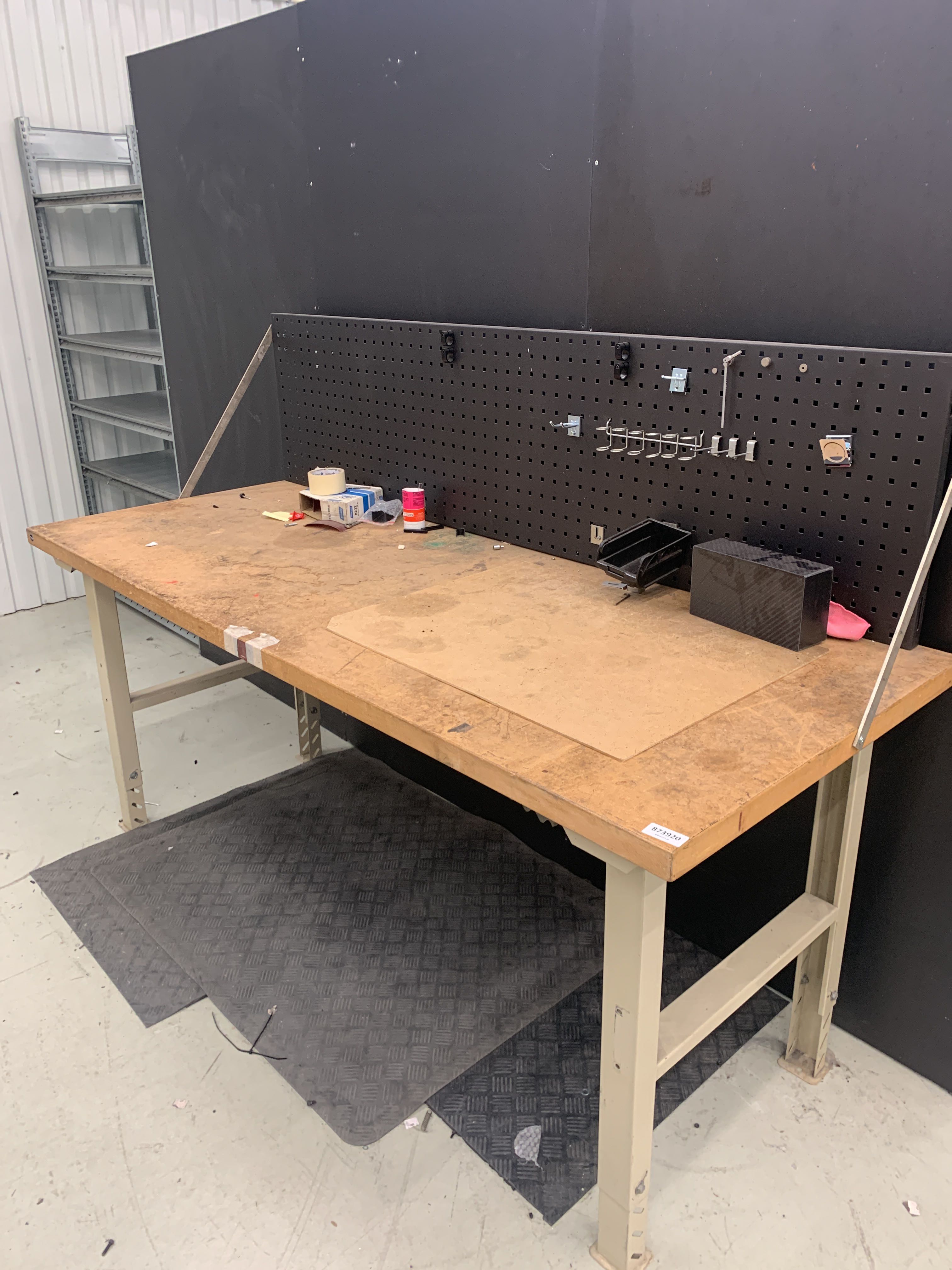 Workbench with tool board - PS Auction - We value the future - Largest ...