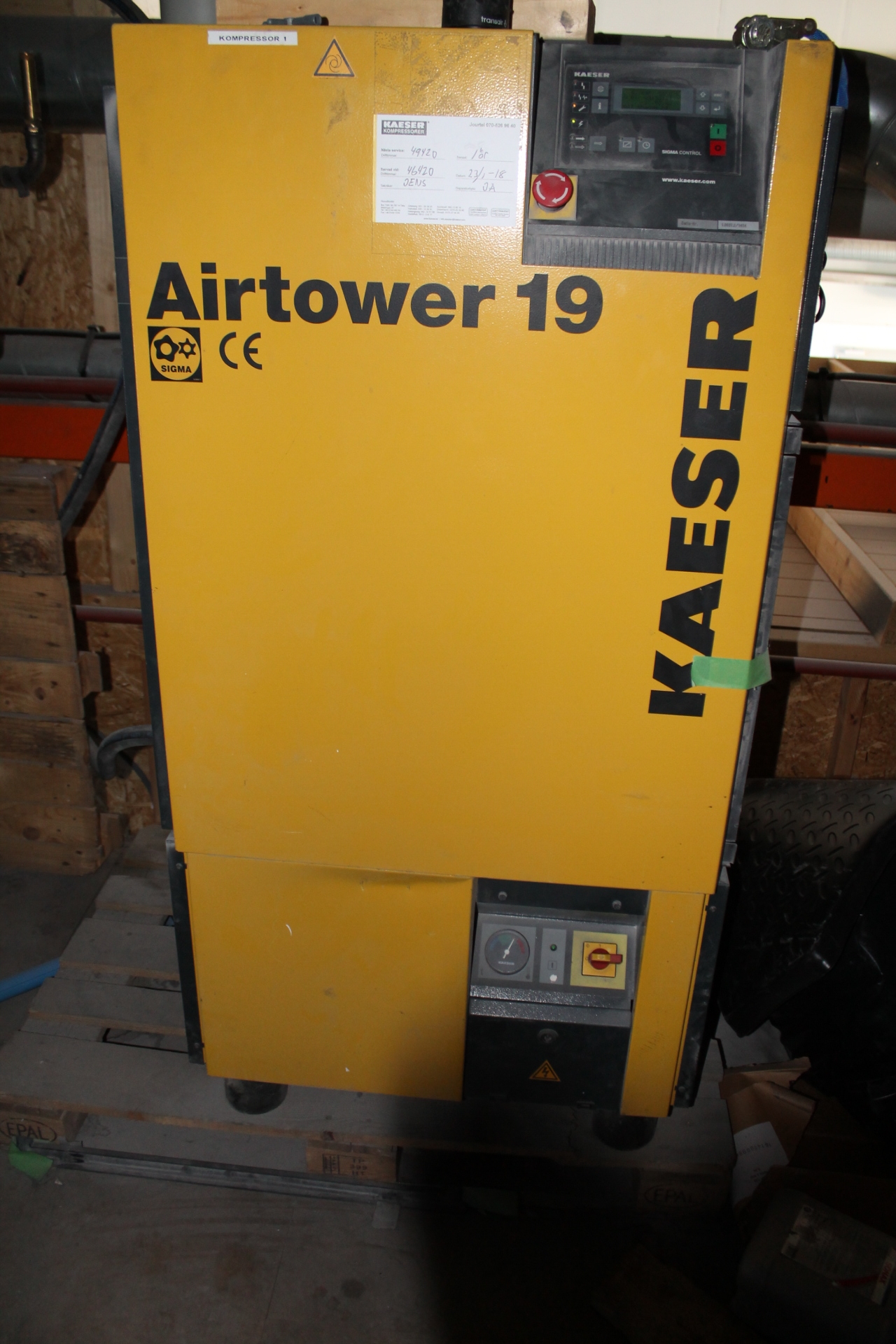 Kaeser compressor Airtower 19 - PS Auction - We value the future ...
