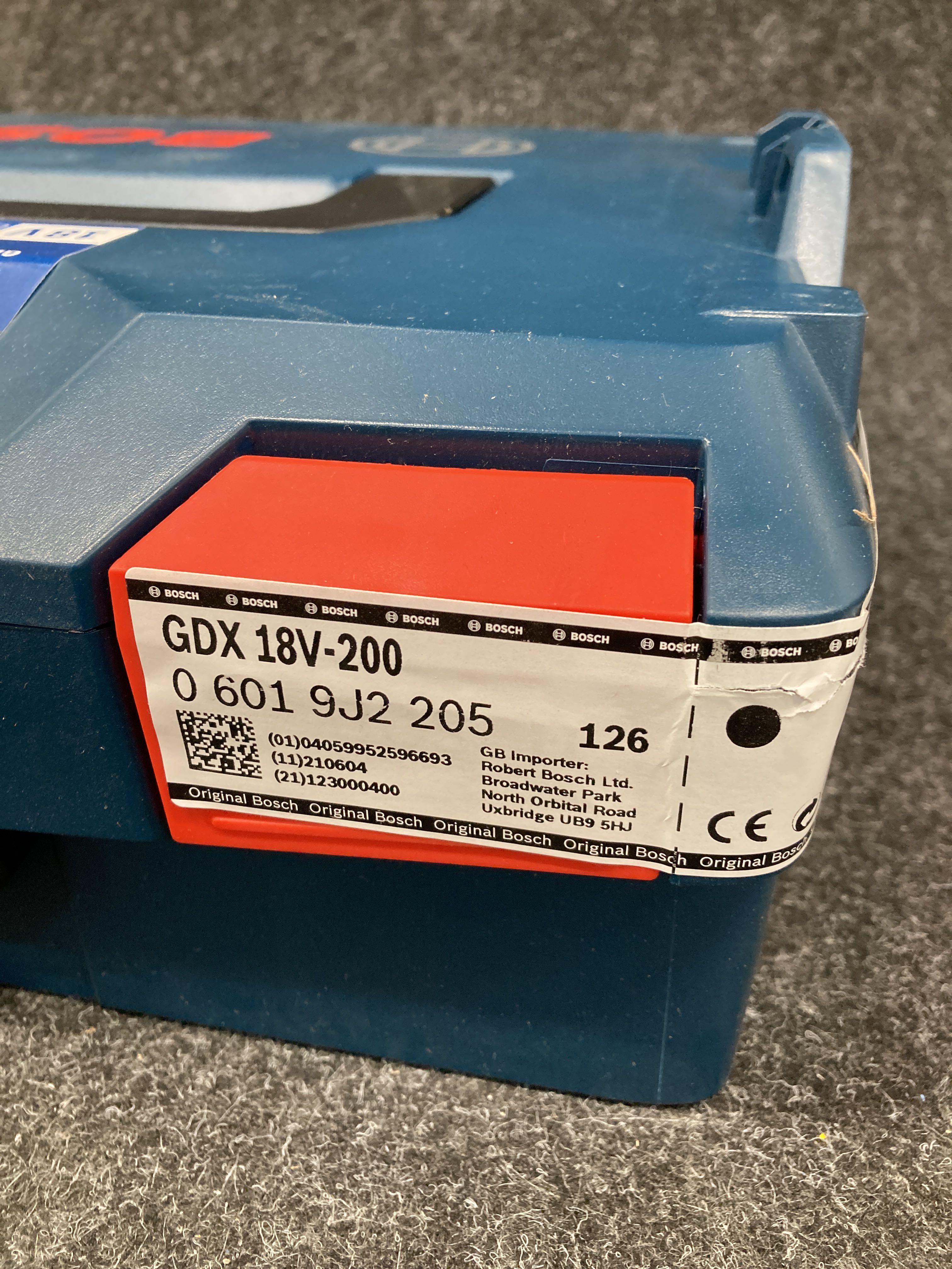 Combi carrier Bosch GDX 18V-200 - PS Auction - We value the future ...