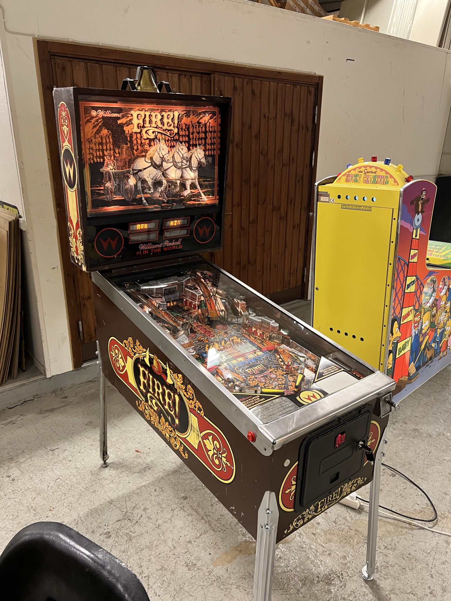 Pinball Fire -1987 - PS Auction - We value the future - Largest in net ...