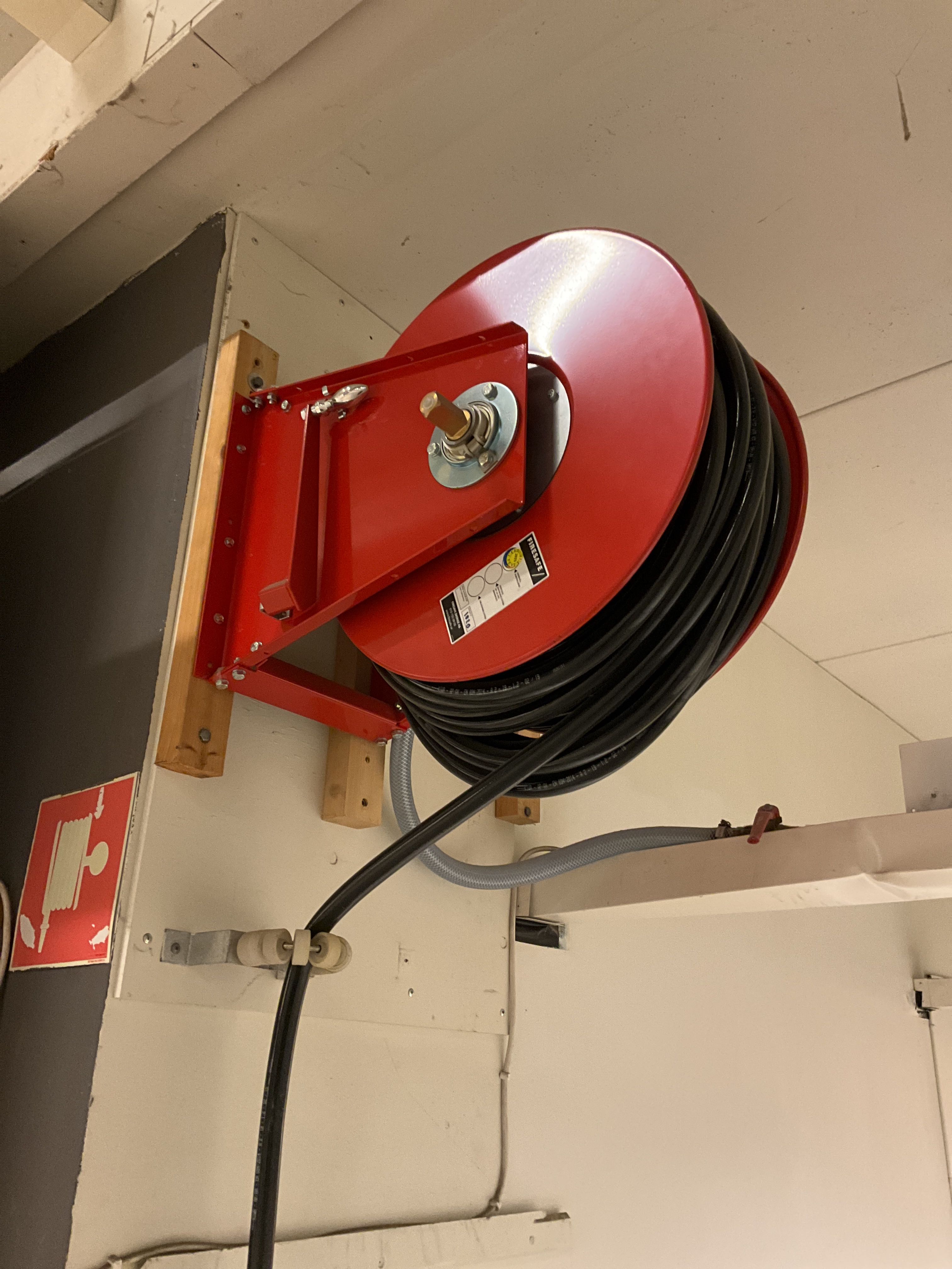Fire hose on a roll - PS Auction - We value the future - Largest in net ...