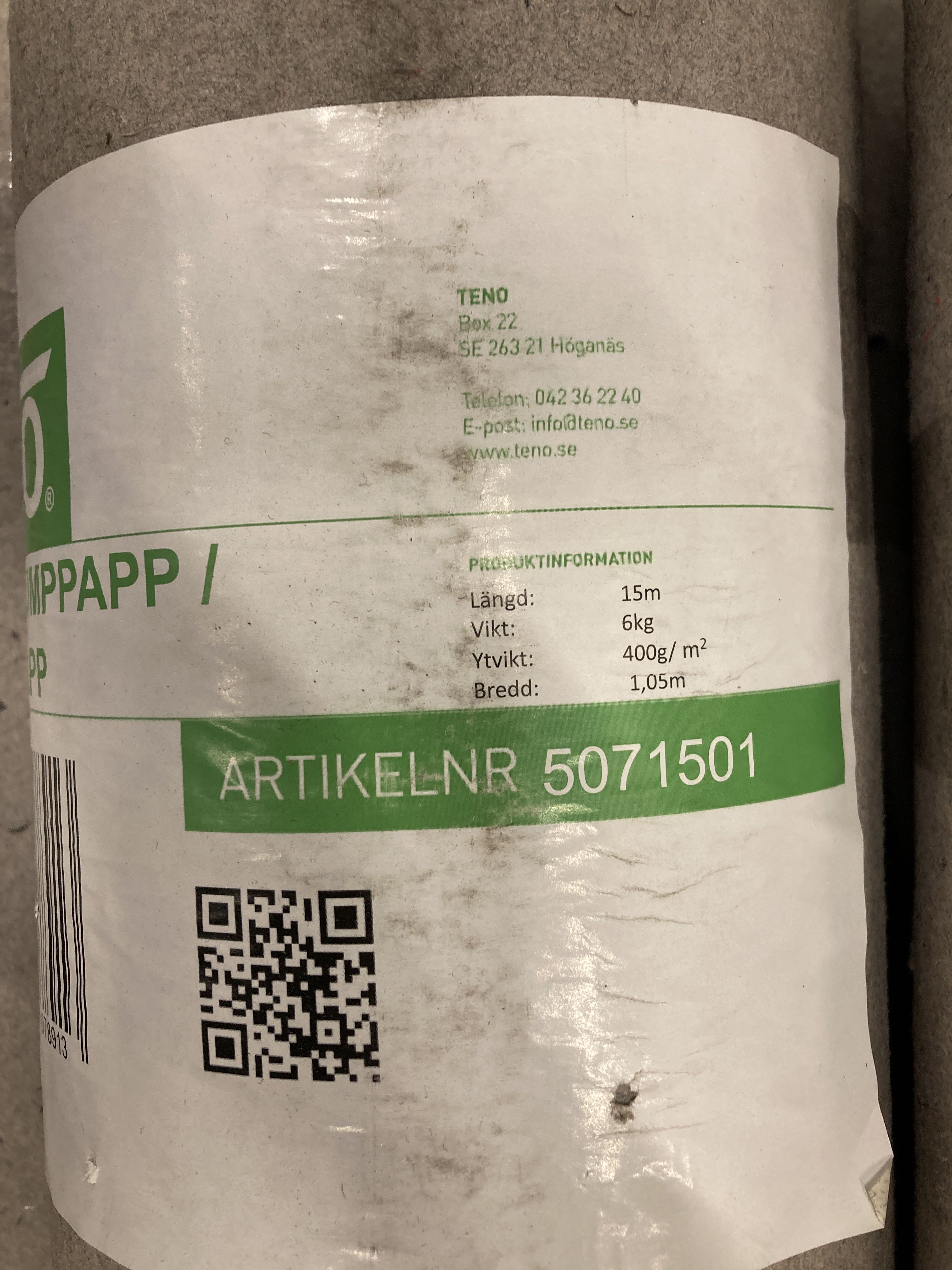 About 24 rolls Grålumpapp 15x1 meter - PS Auction - We value the future ...