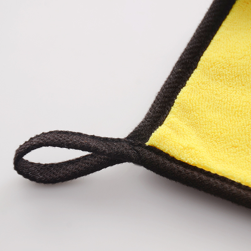 20 pcs Microfiber cloths 40×40 cm 600 GSM – yellow/gray - Free shipping ...